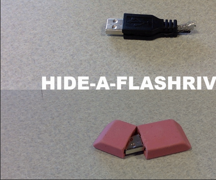 Hide-a-flashdrive : 10 Steps - Instructables