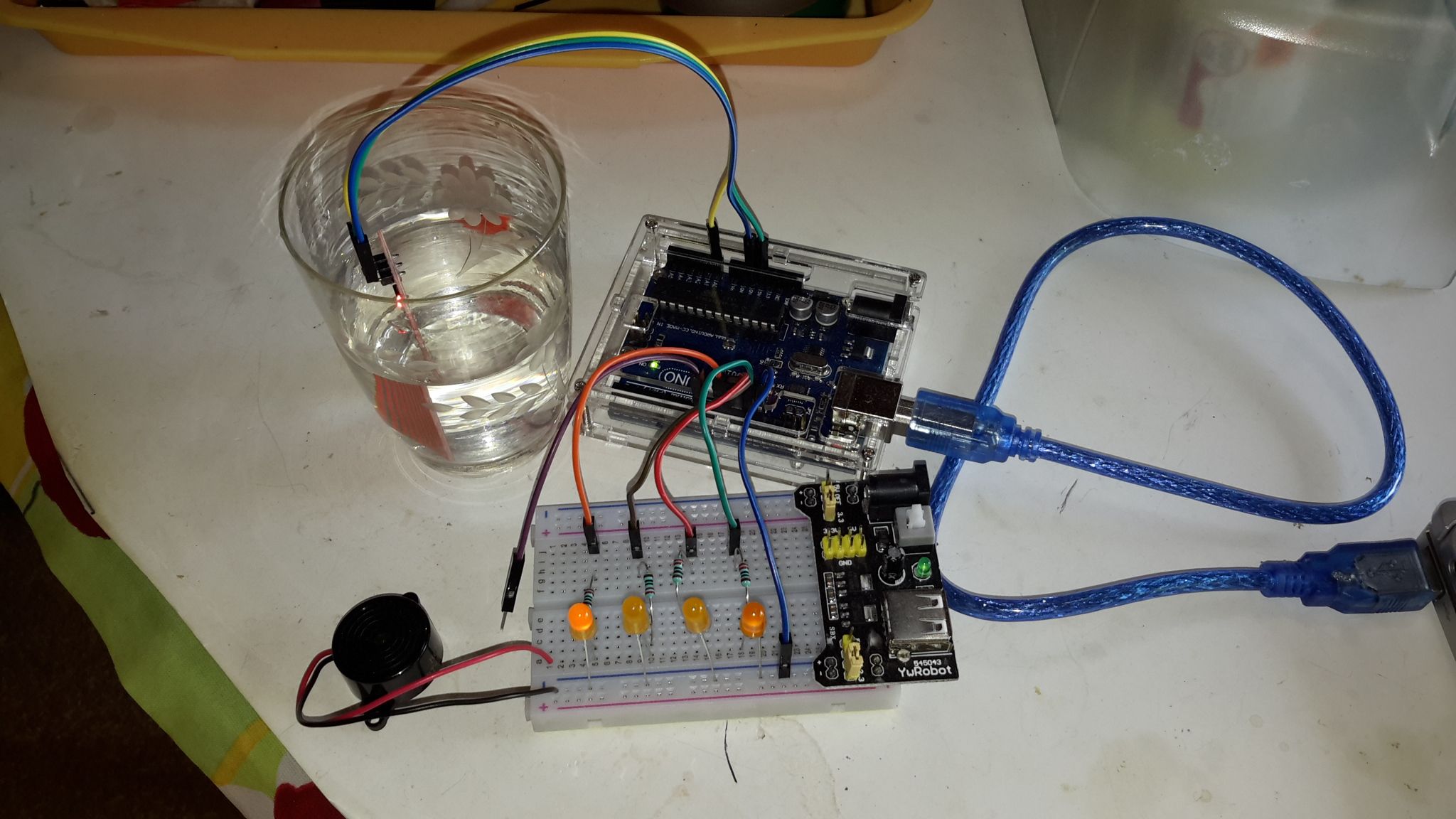 Water Level Indicator Using Arduino : 7 Steps - Instructables