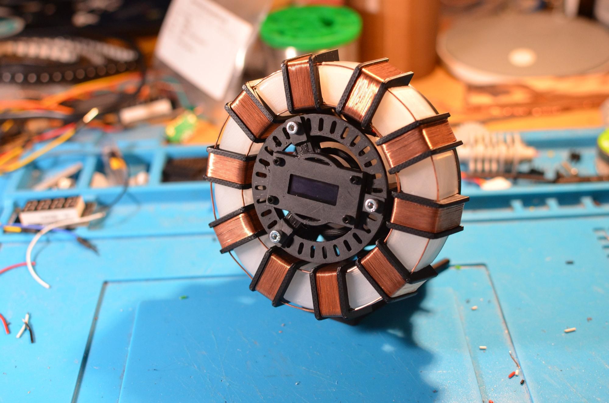 Iron Man Arc Reactor Clock (OLED Version) : 12 Steps (with Pictures ...