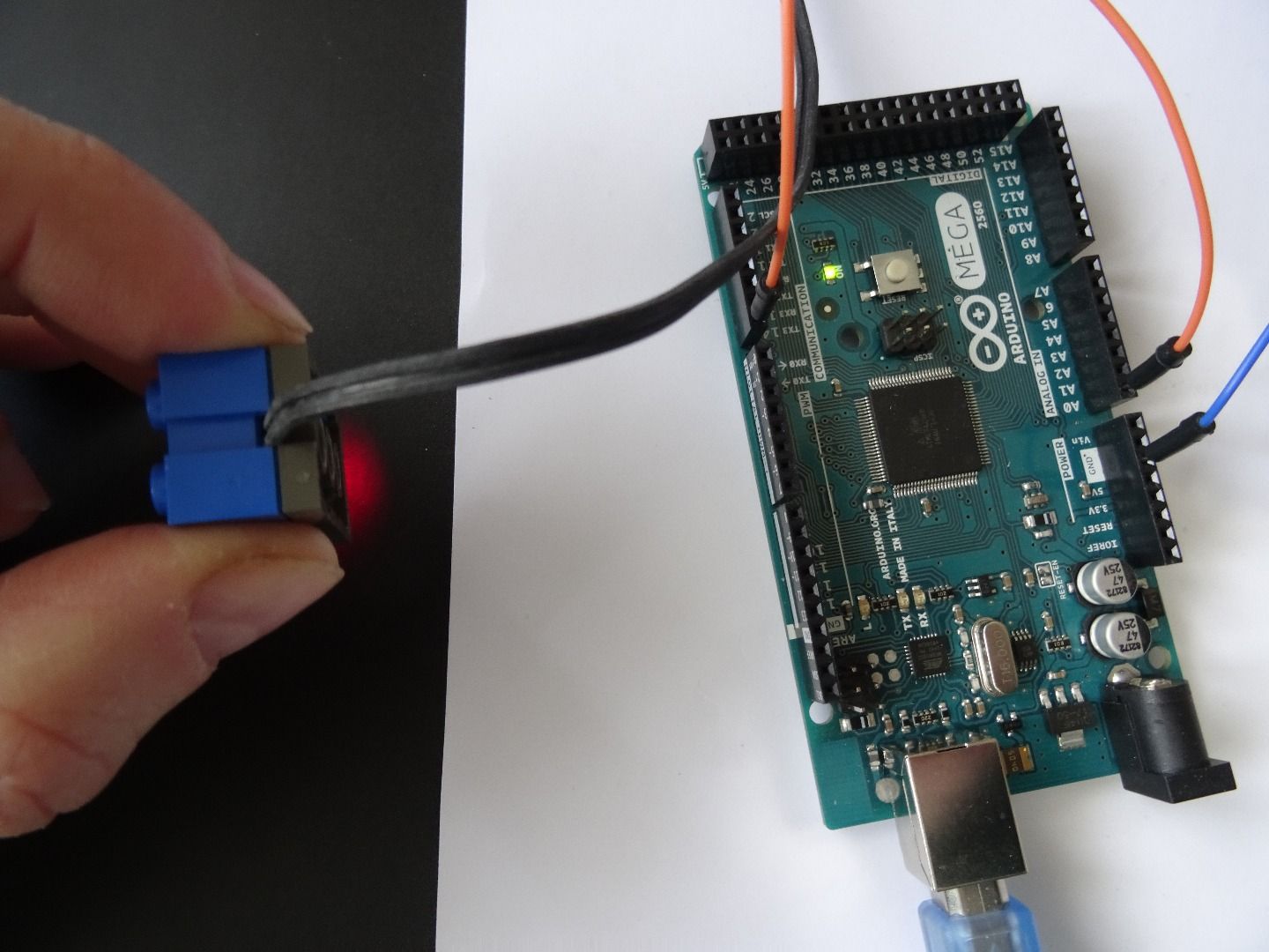 Use LEGO Mindstorm RCX Light Sensor With Arduino (Program With Visuino ...