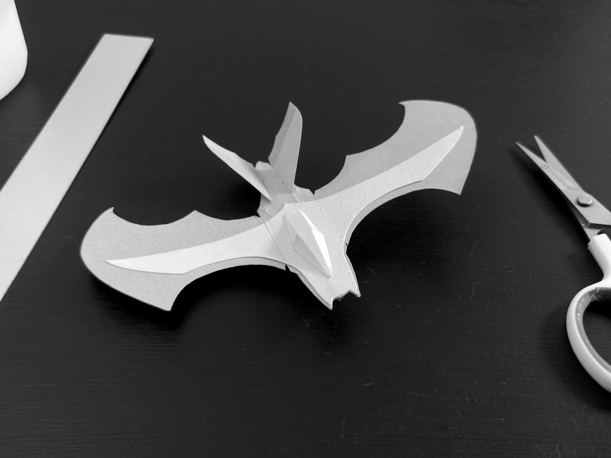 Batwing Card Stock Glider : 8 Steps (with Pictures) - Instructables