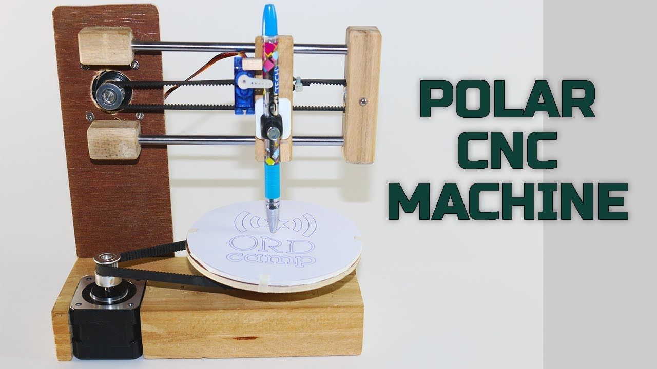 How to Make Polar CNC Drawing Machine : 4 Steps - Instructables