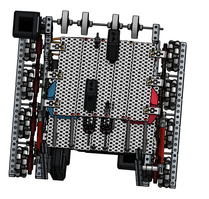 “3D CAD-Designed VEX V5 Robot for Competitive Robotics : 4 Steps ...