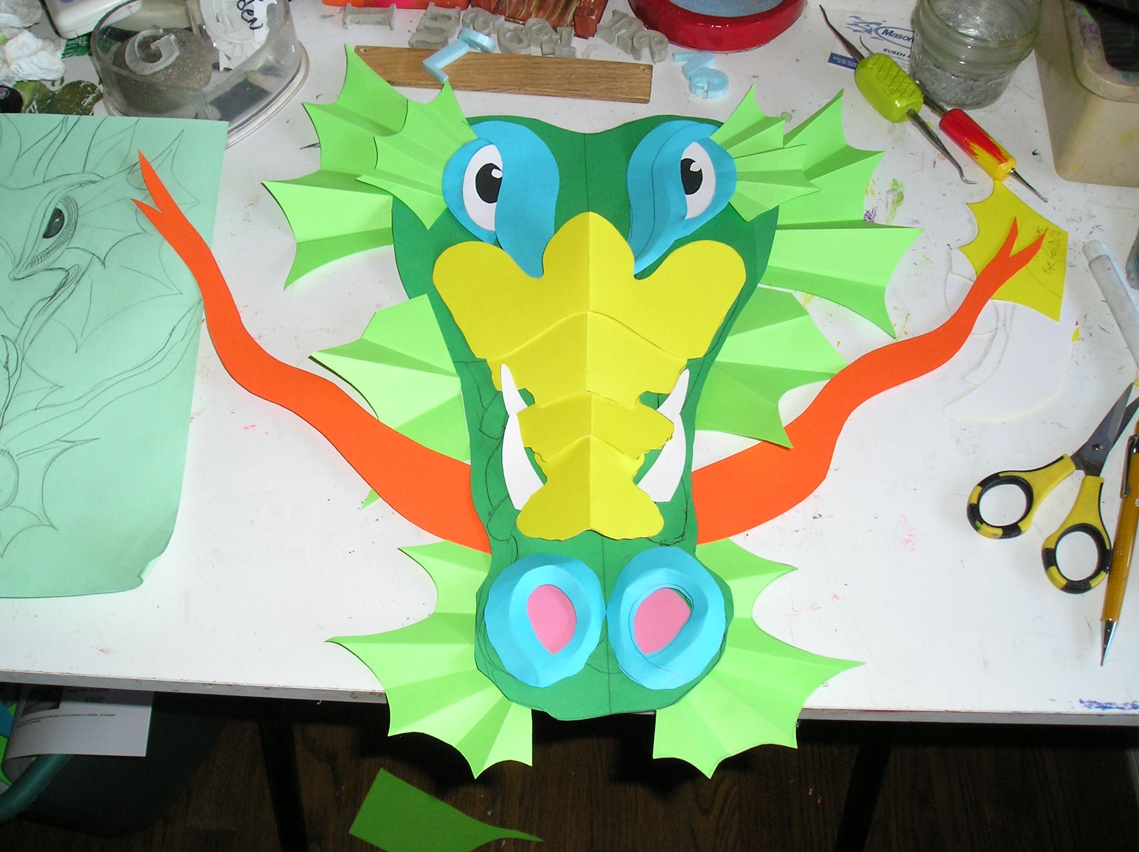 Make a Cardboard Dragon! : 6 Steps - Instructables