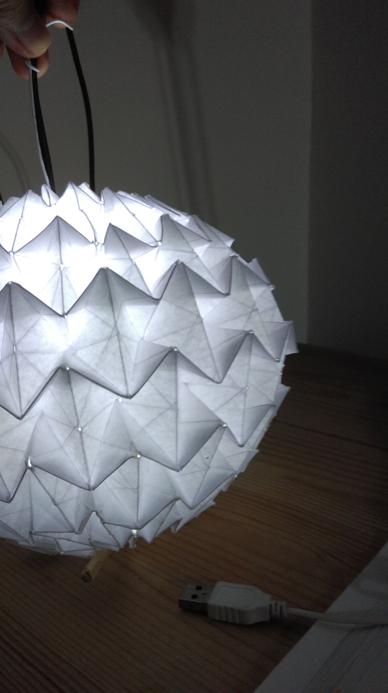 Origami Lamp (with Pictures) - Instructables