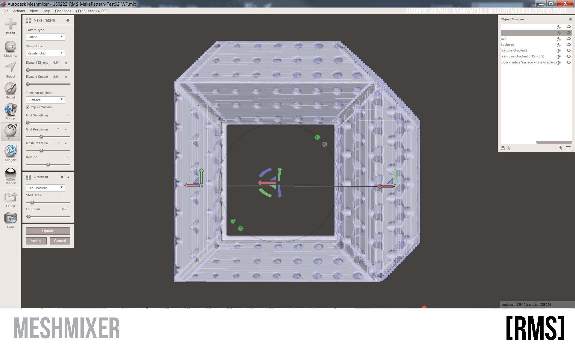 RMS - Using Autodesk MeshMixer to Create a Penetrated Modular Brick : 3 Steps - Instructables