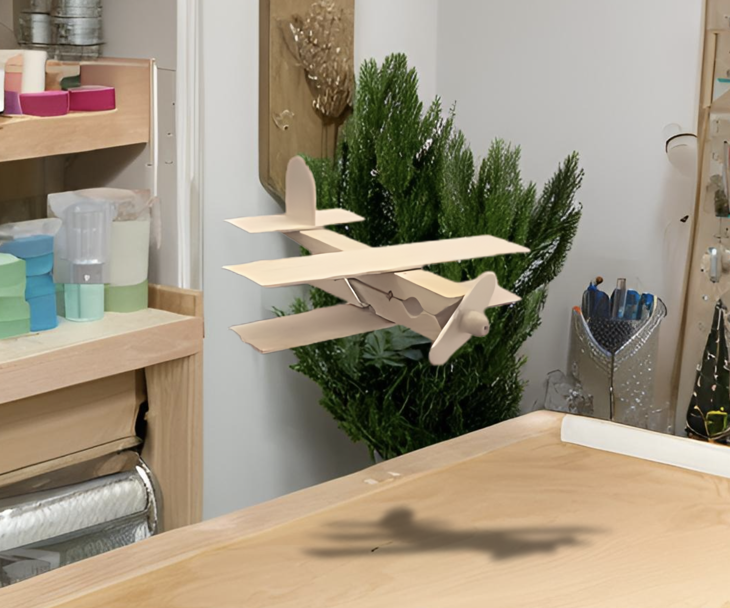 Easy Popsicle Stick Biplane : 5 Steps - Instructables