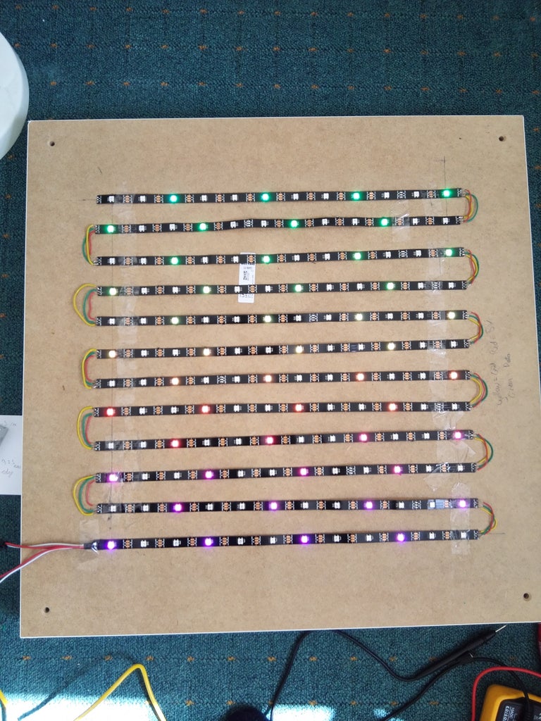 Bluetooth Controlled Arduino Led Coffee Table 10 Steps With Pictures