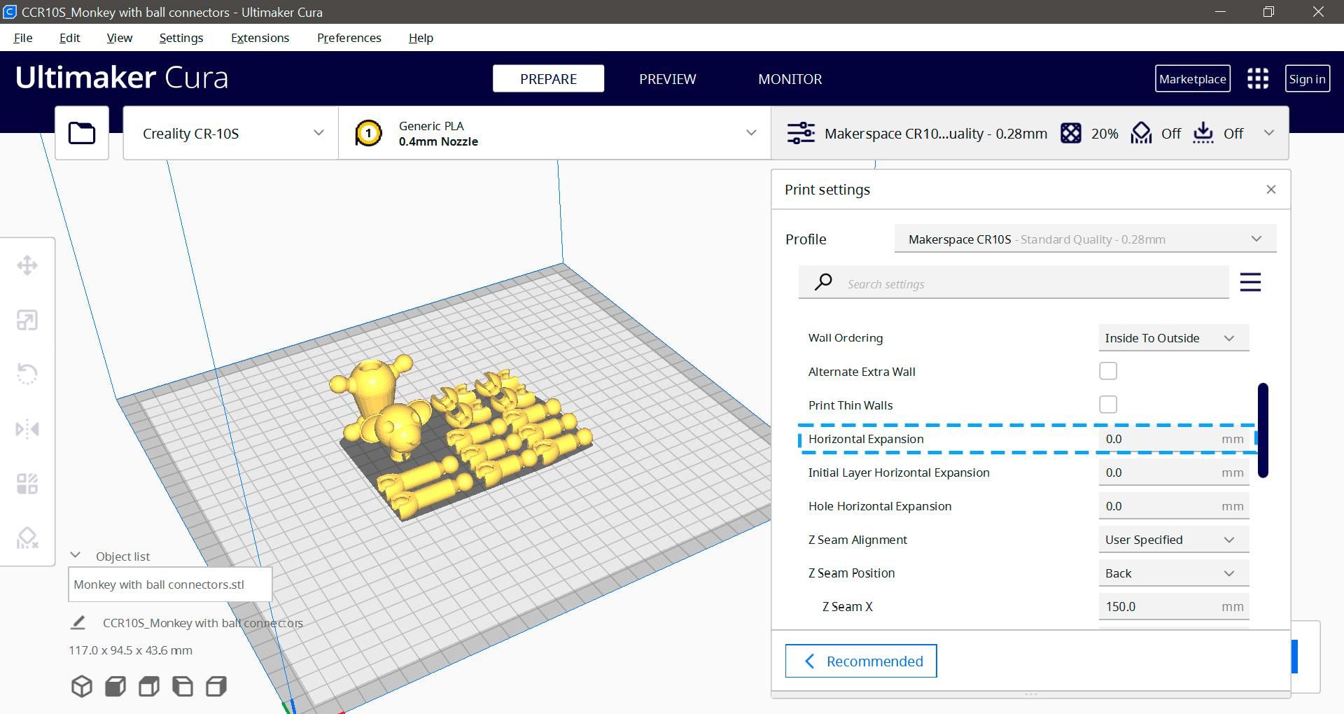 Articulated Creatures With Tinkercad Connectors : 8 Steps (with ...