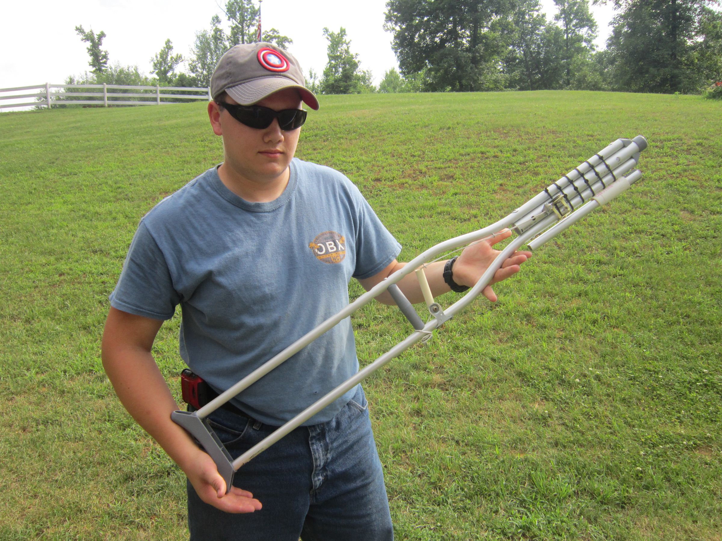 Spring-Powered Crutch Rifle : 10 Steps - Instructables