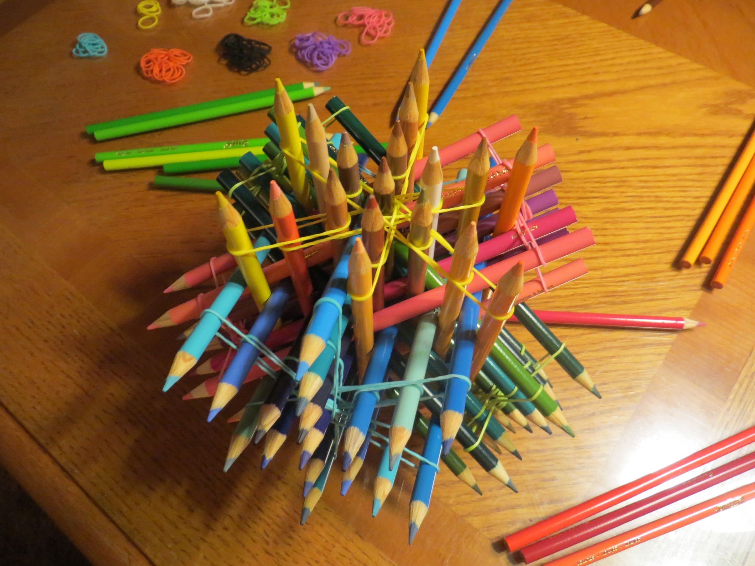 76 Pencil Sculpture : 5 Steps (with Pictures) - Instructables