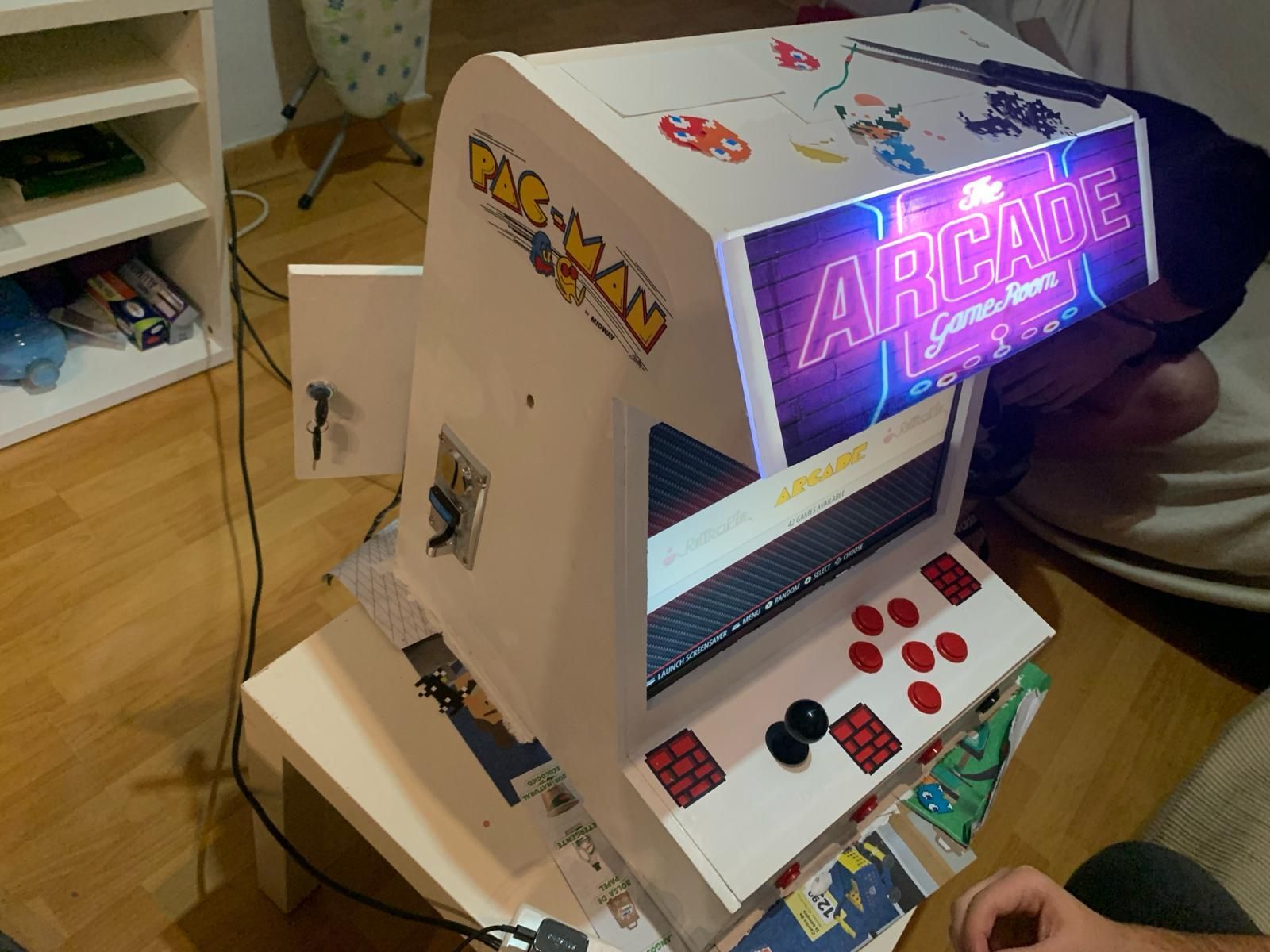 2 Pieces Arcade Set : 10 Steps (with Pictures) - Instructables