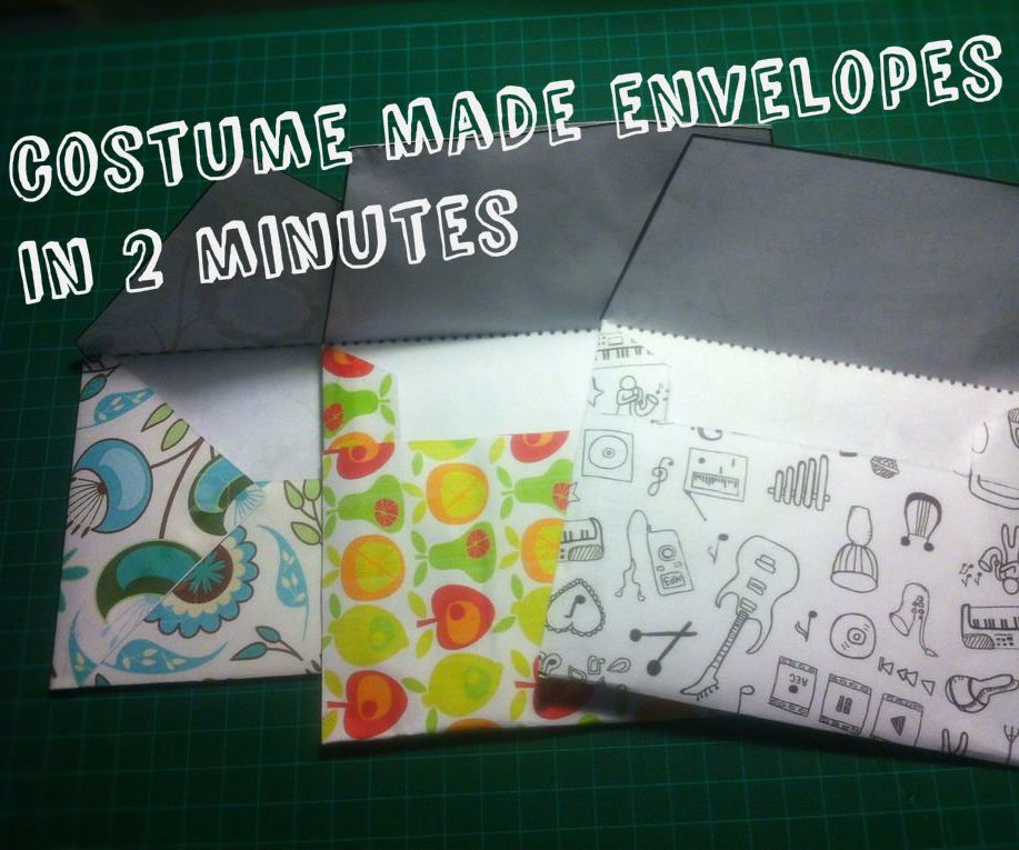 2 Minutes Custom Made Envelopes : 4 Steps (with Pictures) - Instructables