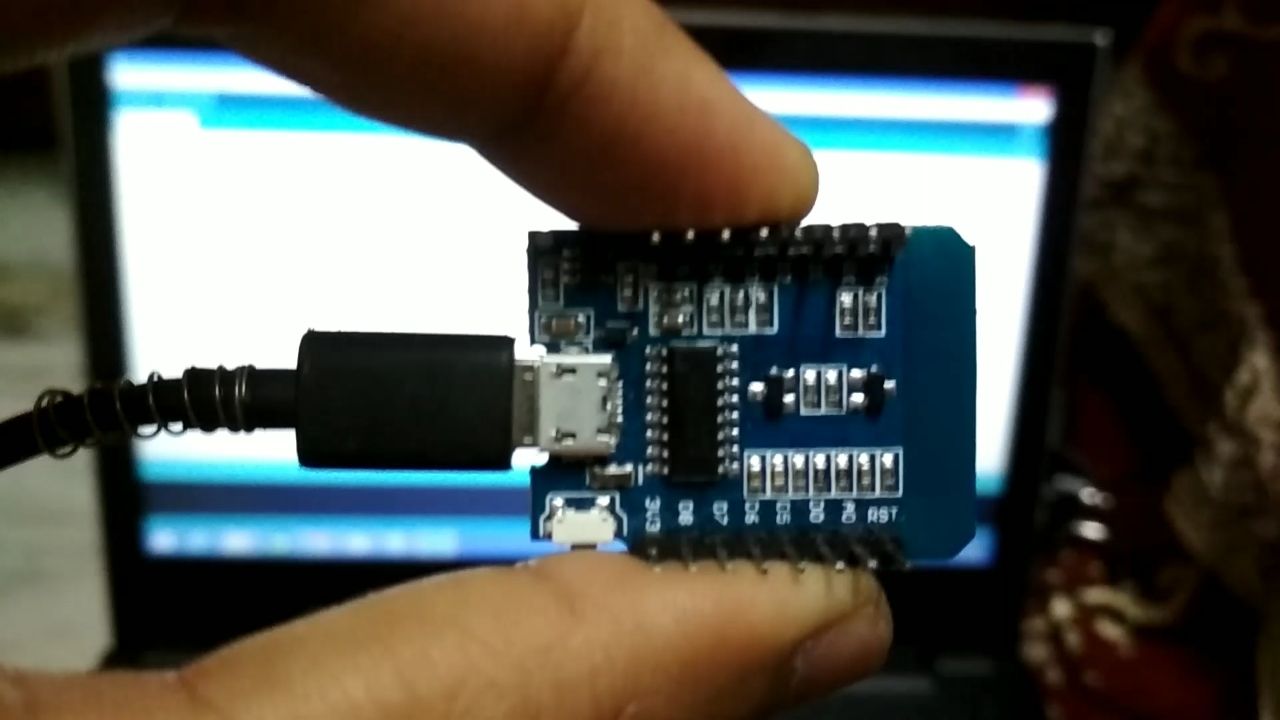 Nodemcu Mini D1 R1|| for Beginner || ESP8266 || Bink || Wemos D1 R1 : 6 ...
