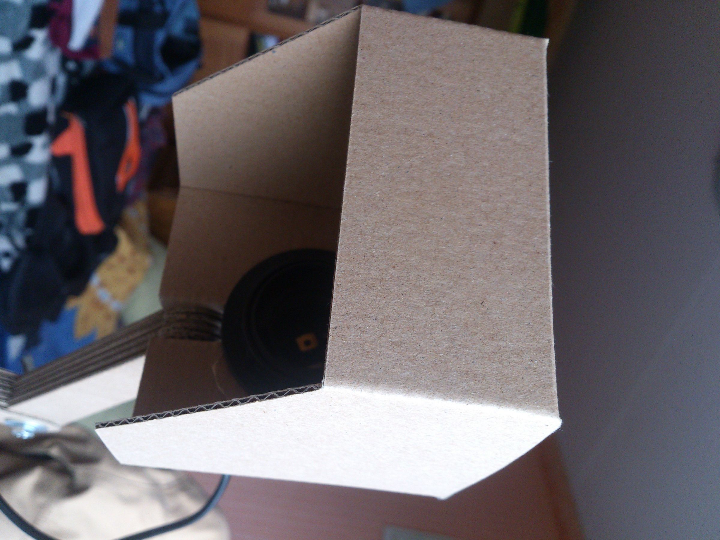 FabLamp Adjustable Cardboard Desk Lamp : 6 Steps - Instructables