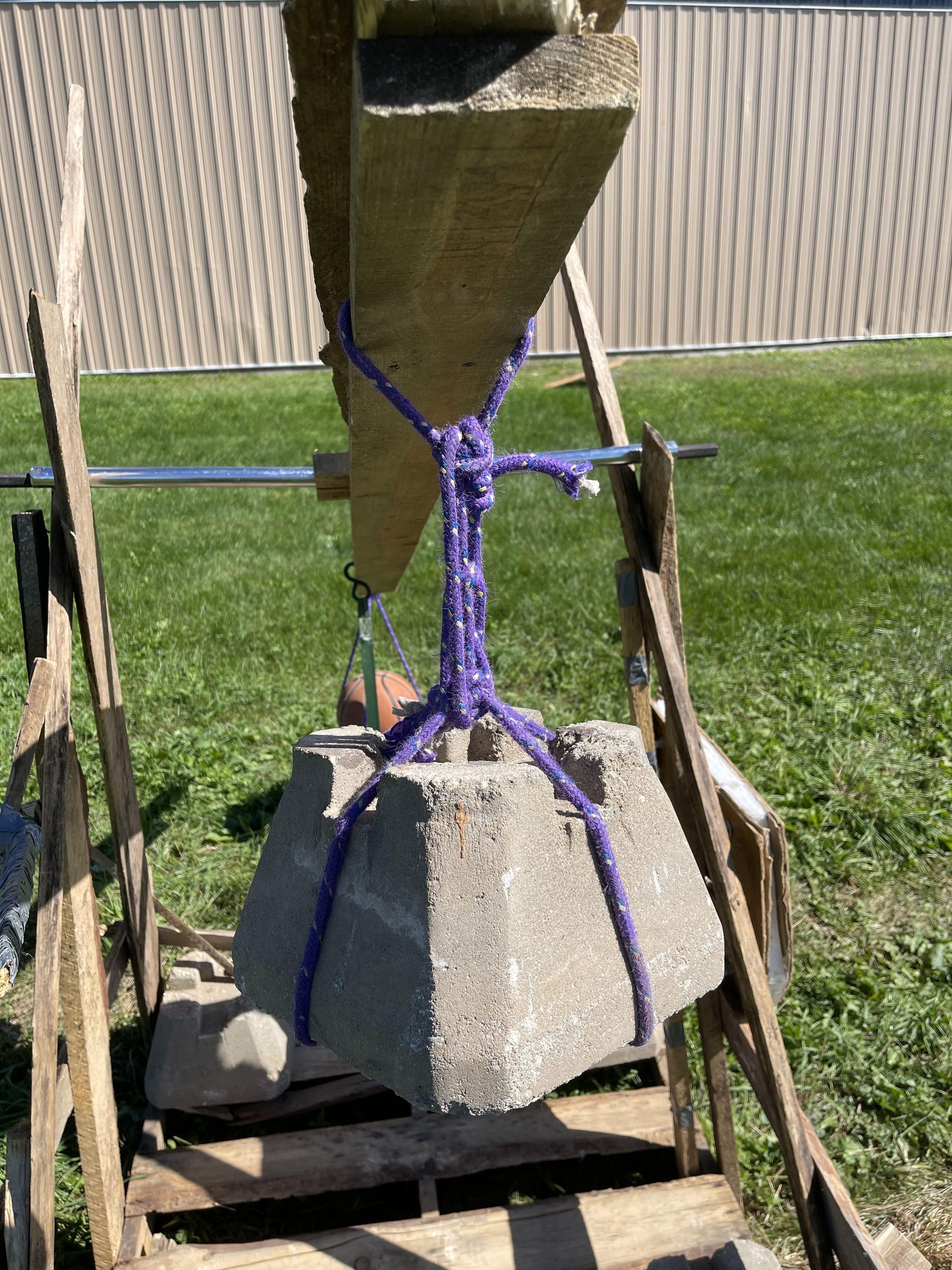 How to Make a Trebuchet Out of Scrap. : 9 Steps (with Pictures ...