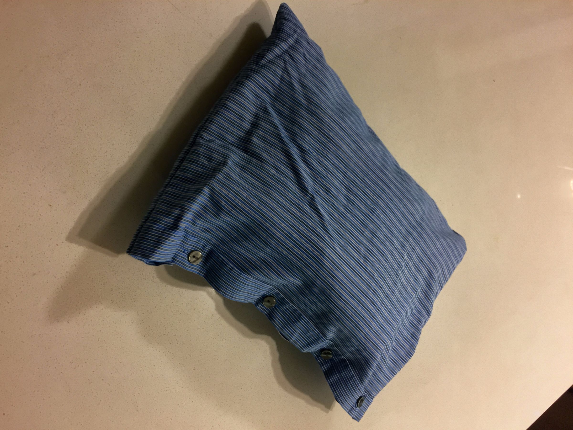 Packing Cube From Old Dress Shirt : 5 Steps (with Pictures) - Instructables