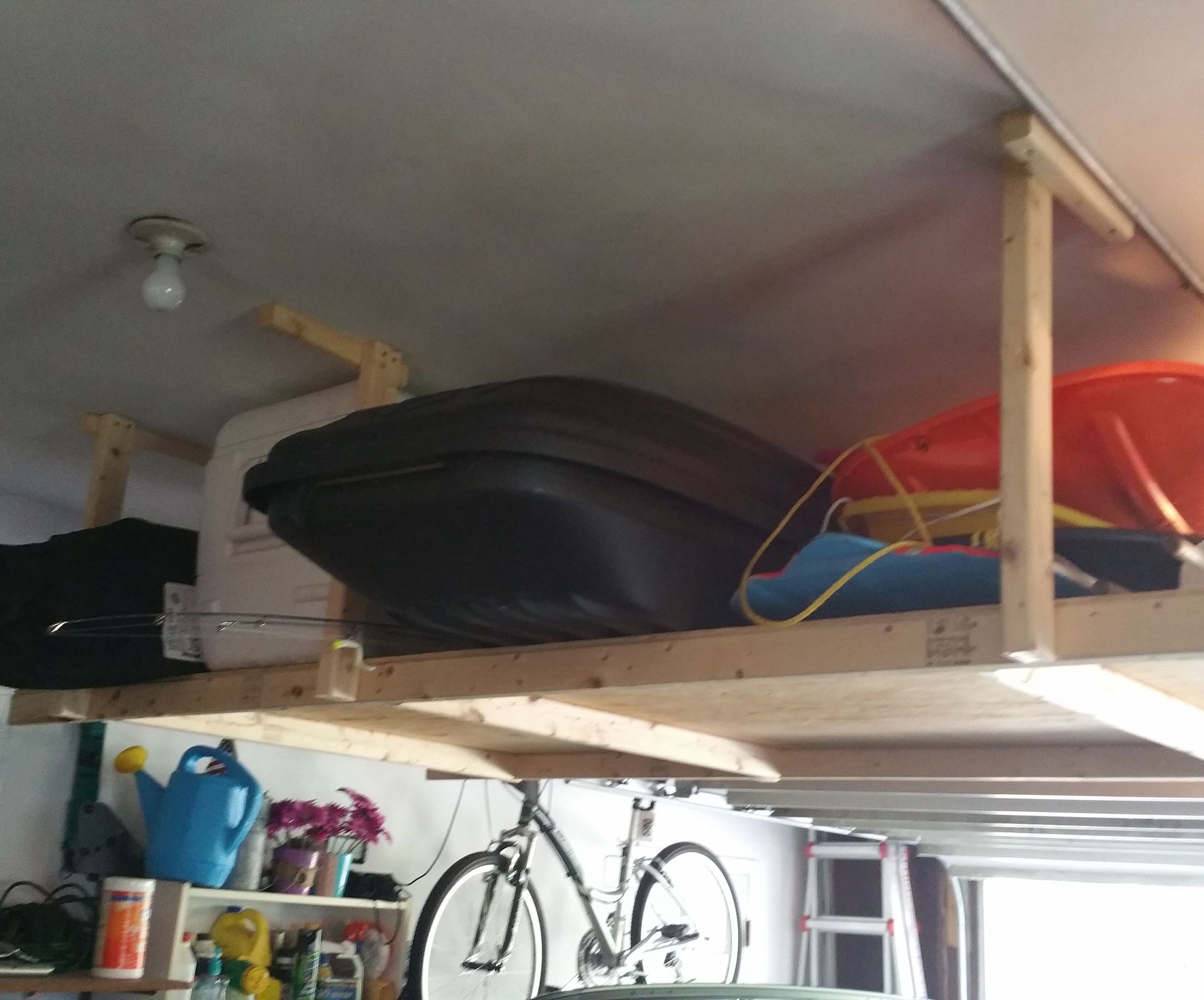Extra Storage Shelving in Your Garage : 5 Steps (with Pictures ...