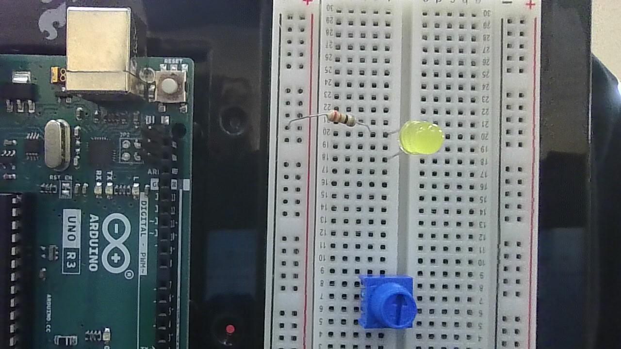 Arduino Uno With Blinking LED and Potentiometer : 4 Steps - Instructables