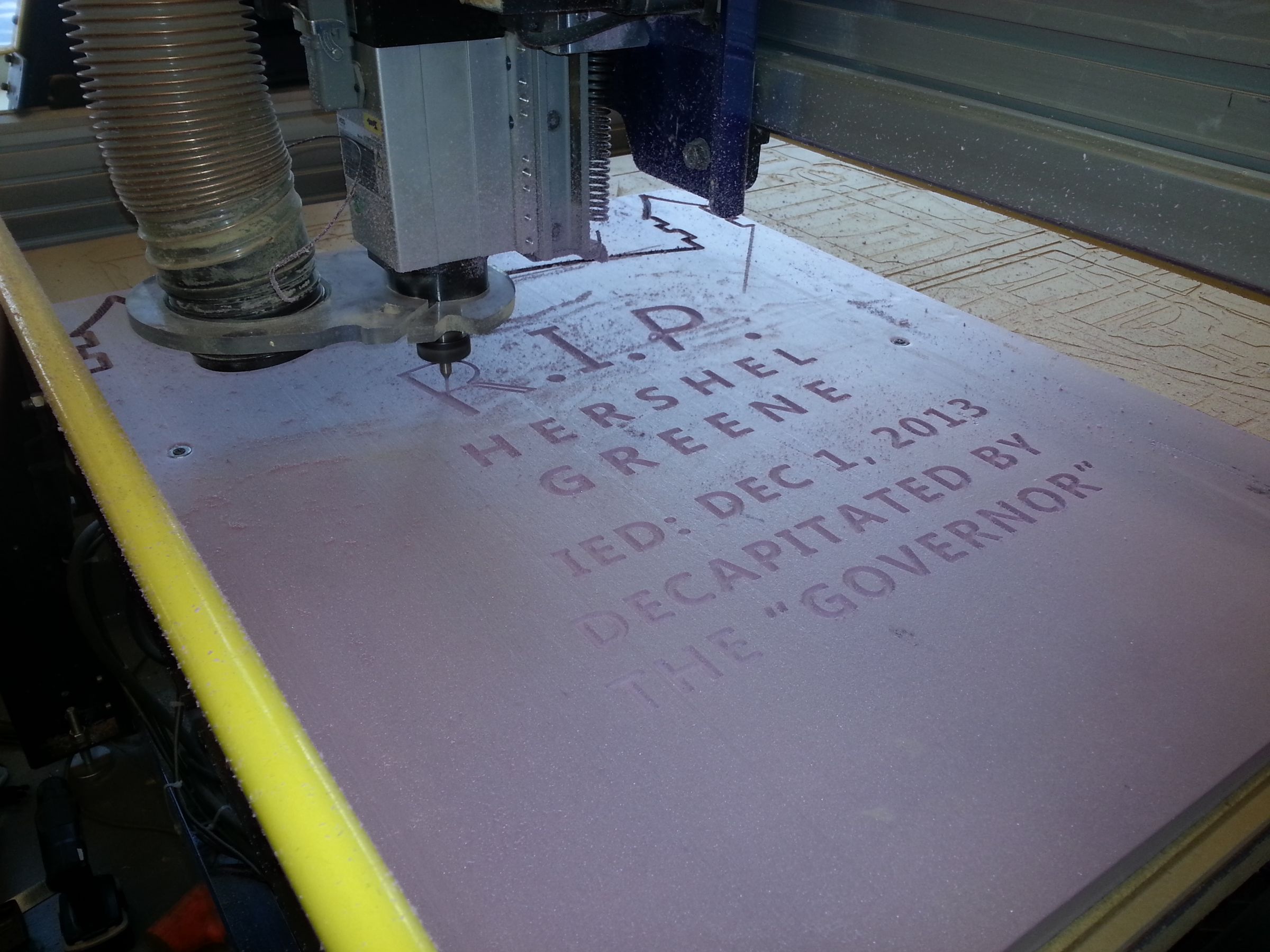 CNC Routed Pillared Tombstone : 9 Steps - Instructables