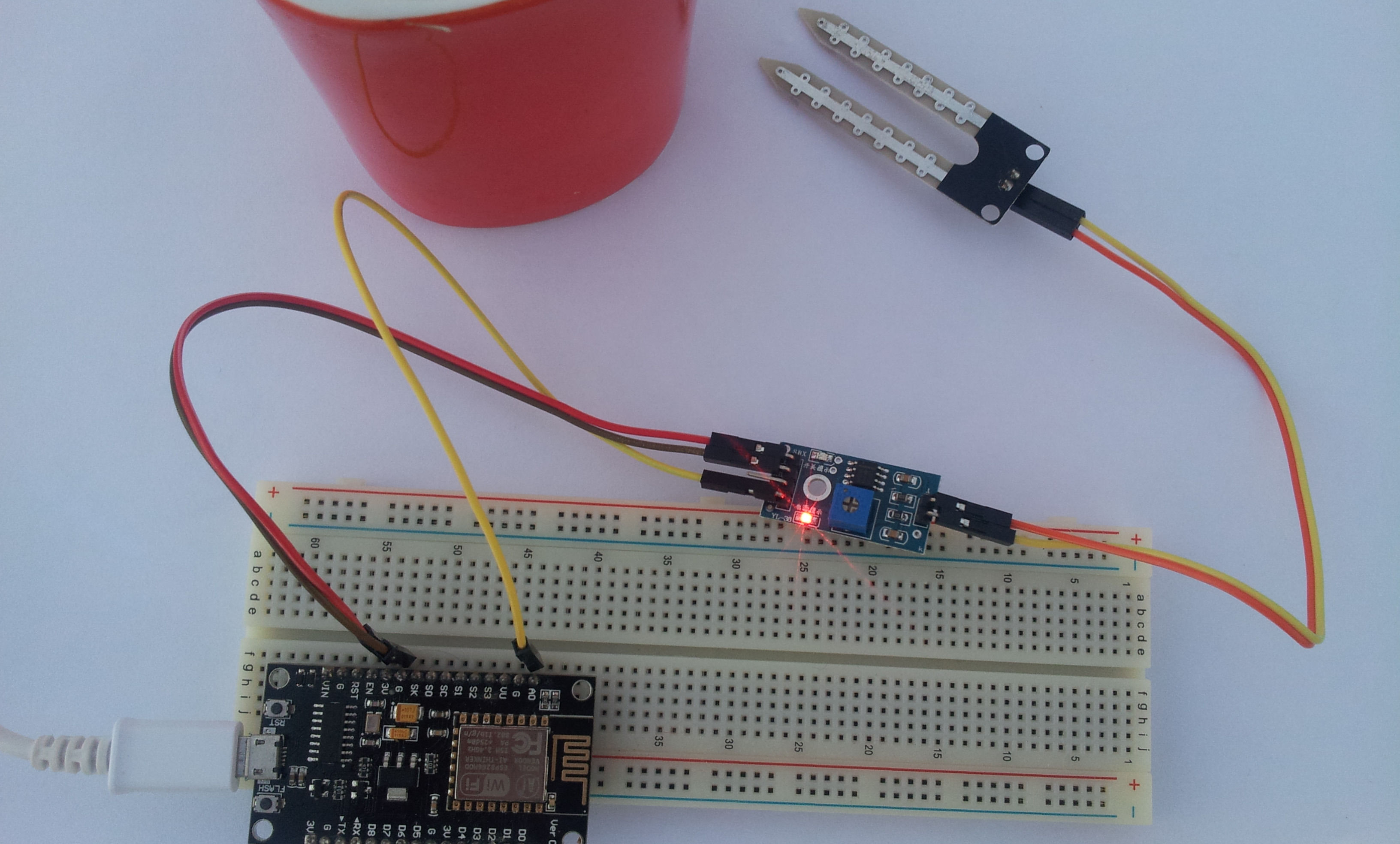 How to Connect Soil Moisture Sensor and ESP8266 to the AskSensors IoT ...