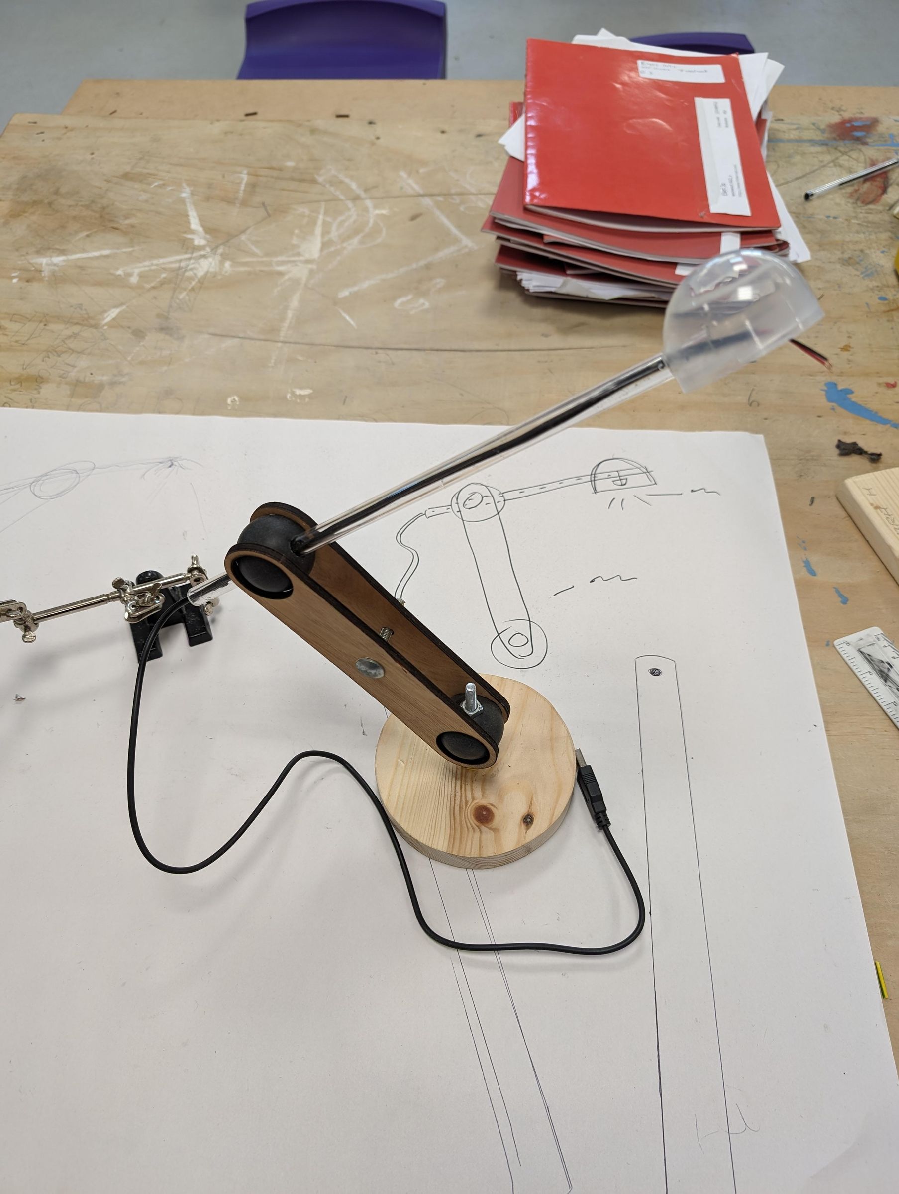 USB Desk Lamp KS3 Design Technology Project - Instructables