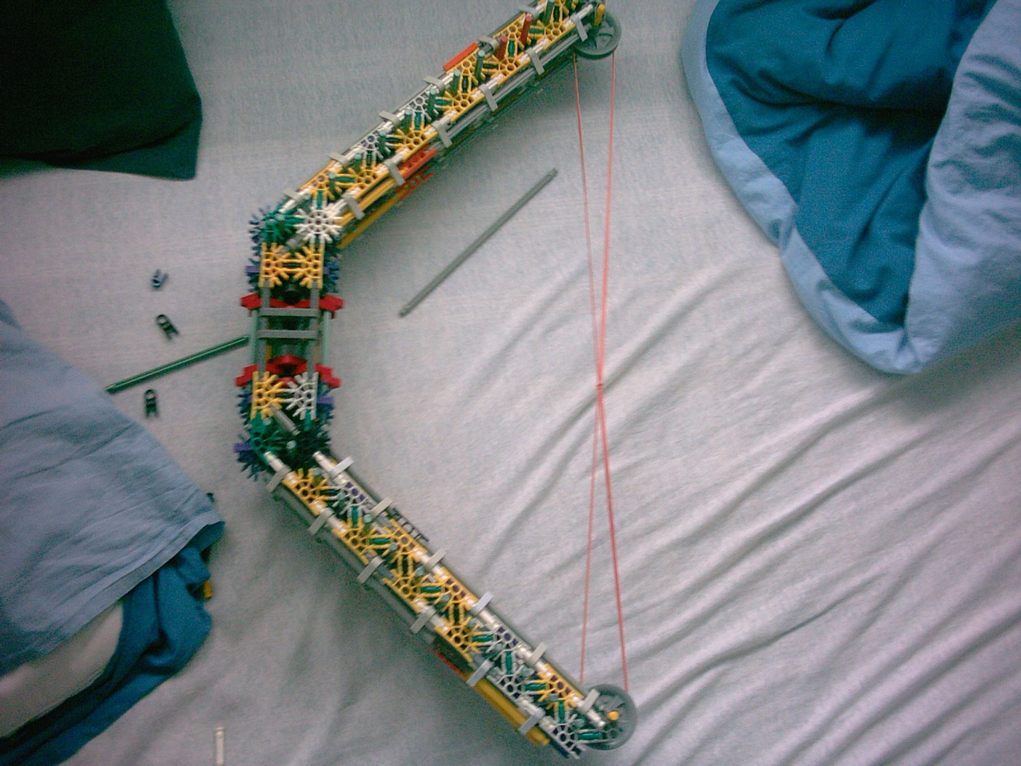 Regular Rubberband Knex Bow : 4 Steps - Instructables