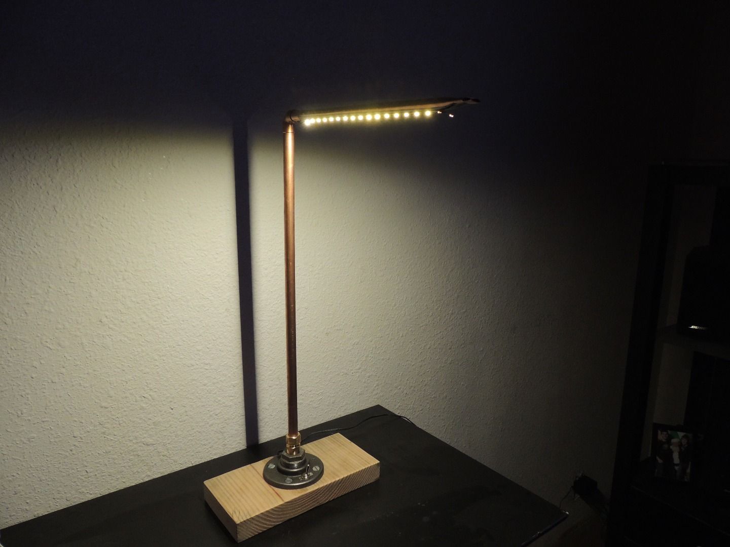 DIY Lamp With LED Strips and Plumbing Parts : 6 Steps (with Pictures ...