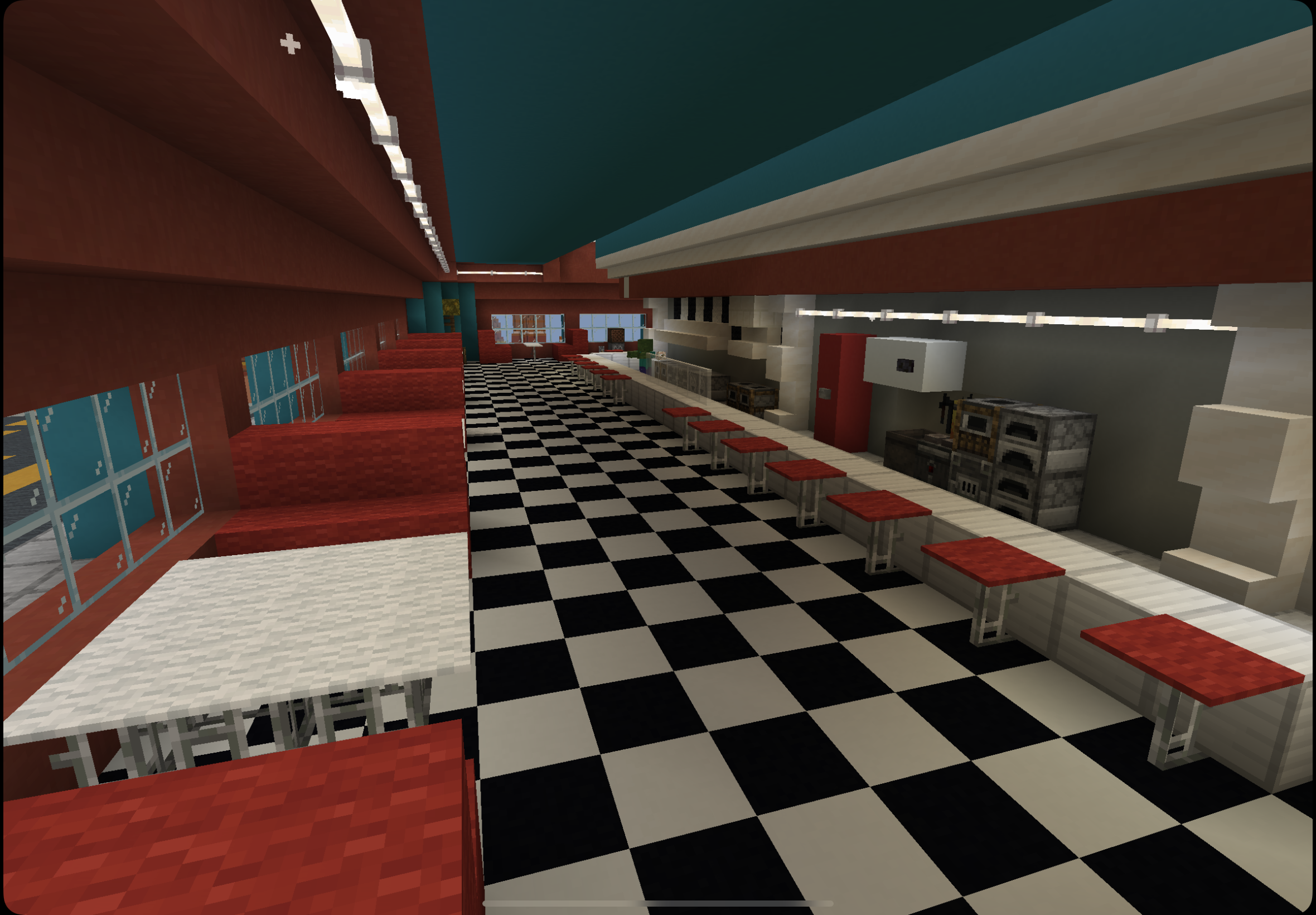 Minecraft - American Diner : 13 Steps - Instructables