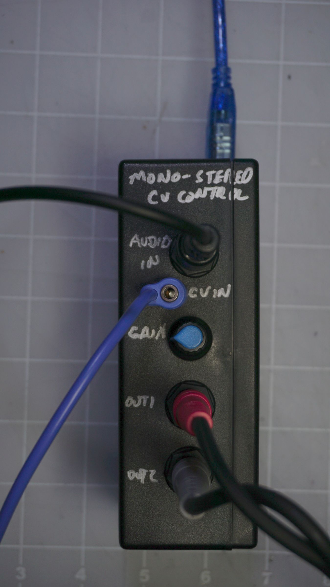 CV Controlled Mono to Stereo Module-Eurorack Format : 3 Steps ...