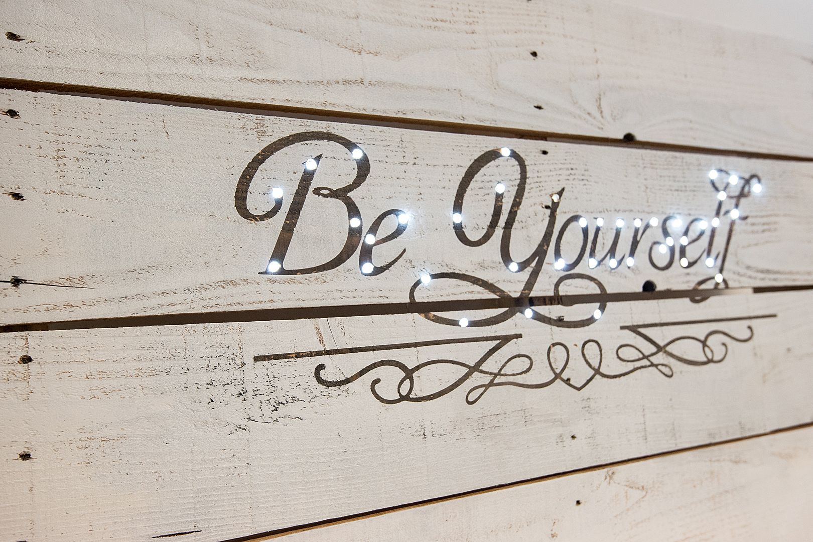 Letter Wall Decor With LED Lights : 7 Steps (with Pictures) - Instructables