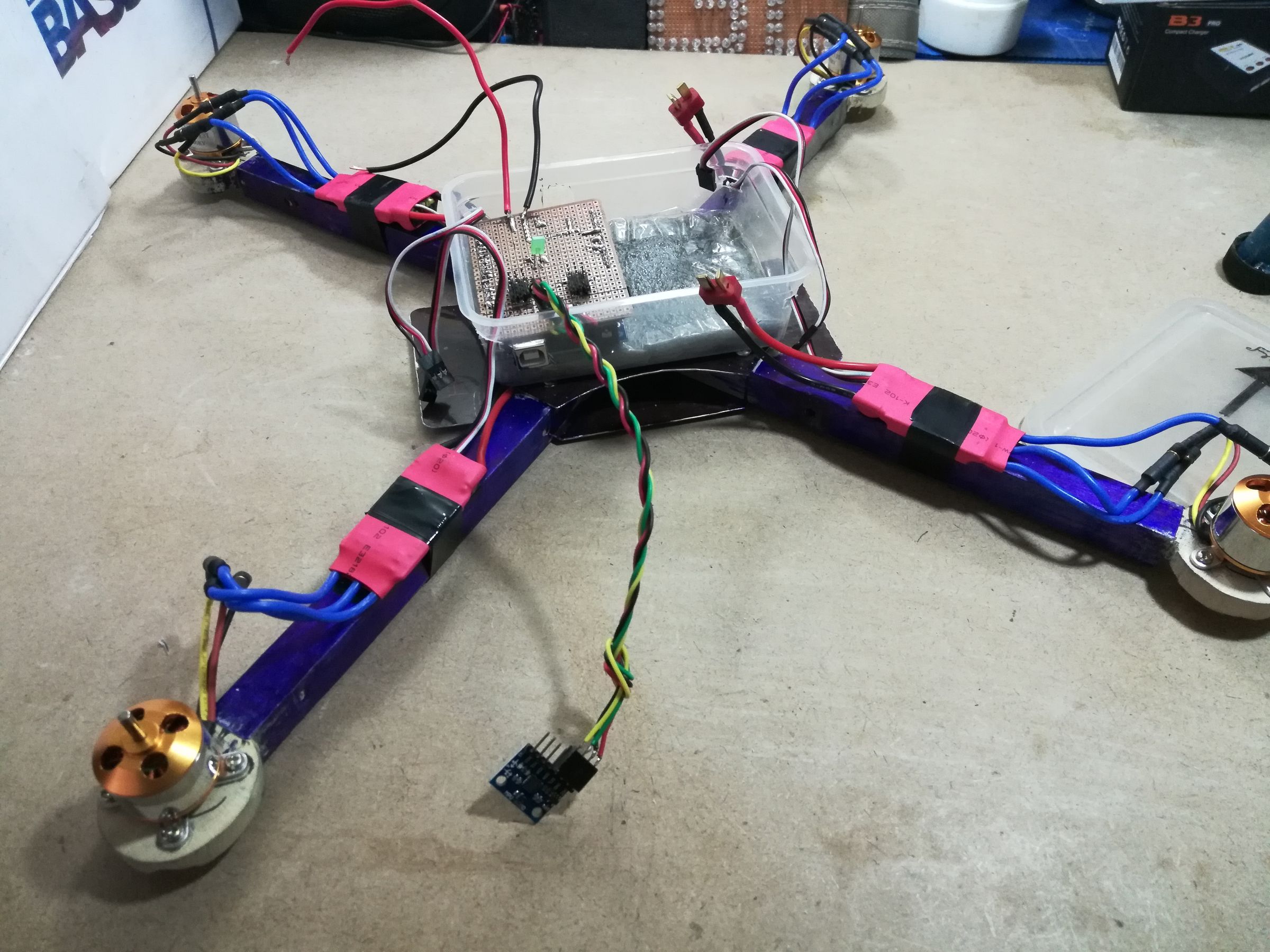 How to Make a Drone Using Arduino UNO | Make a Quadcopter Using ...