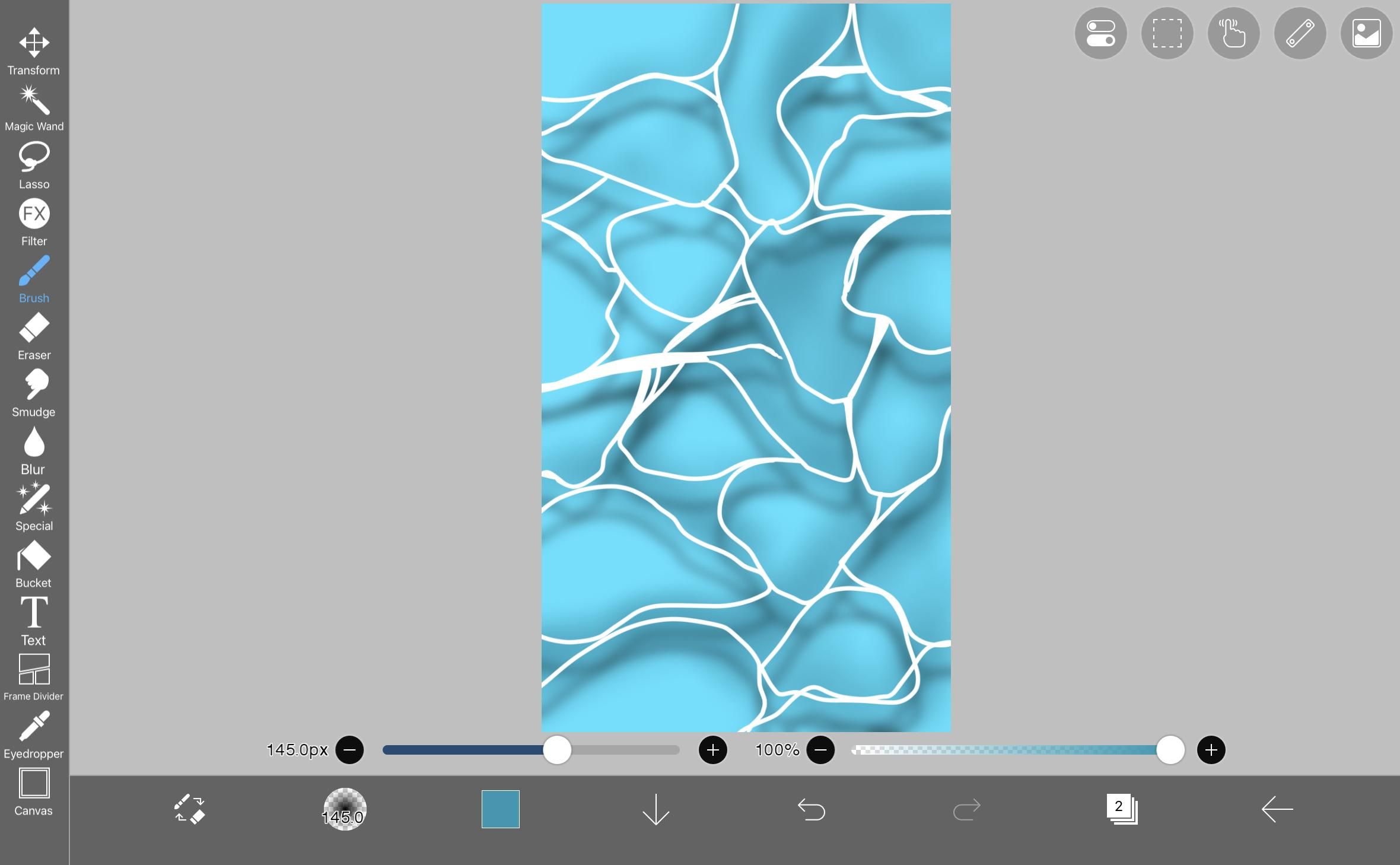 How to Easily Draw Semi-Realistic Water With Digital Art! : 5 Steps ...