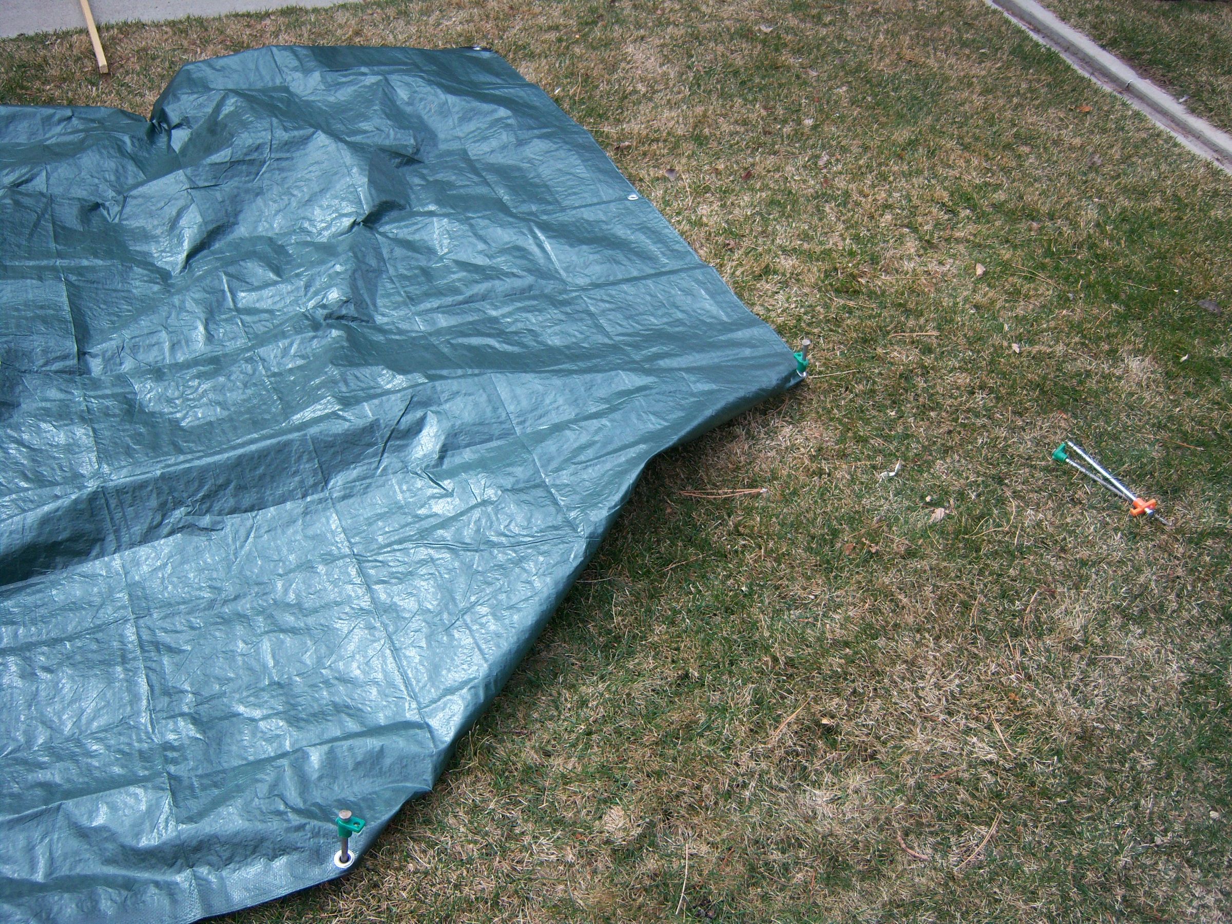 The Ultimate Tarp Survival Shelter/Backpacking Tent : 6 Steps (with ...