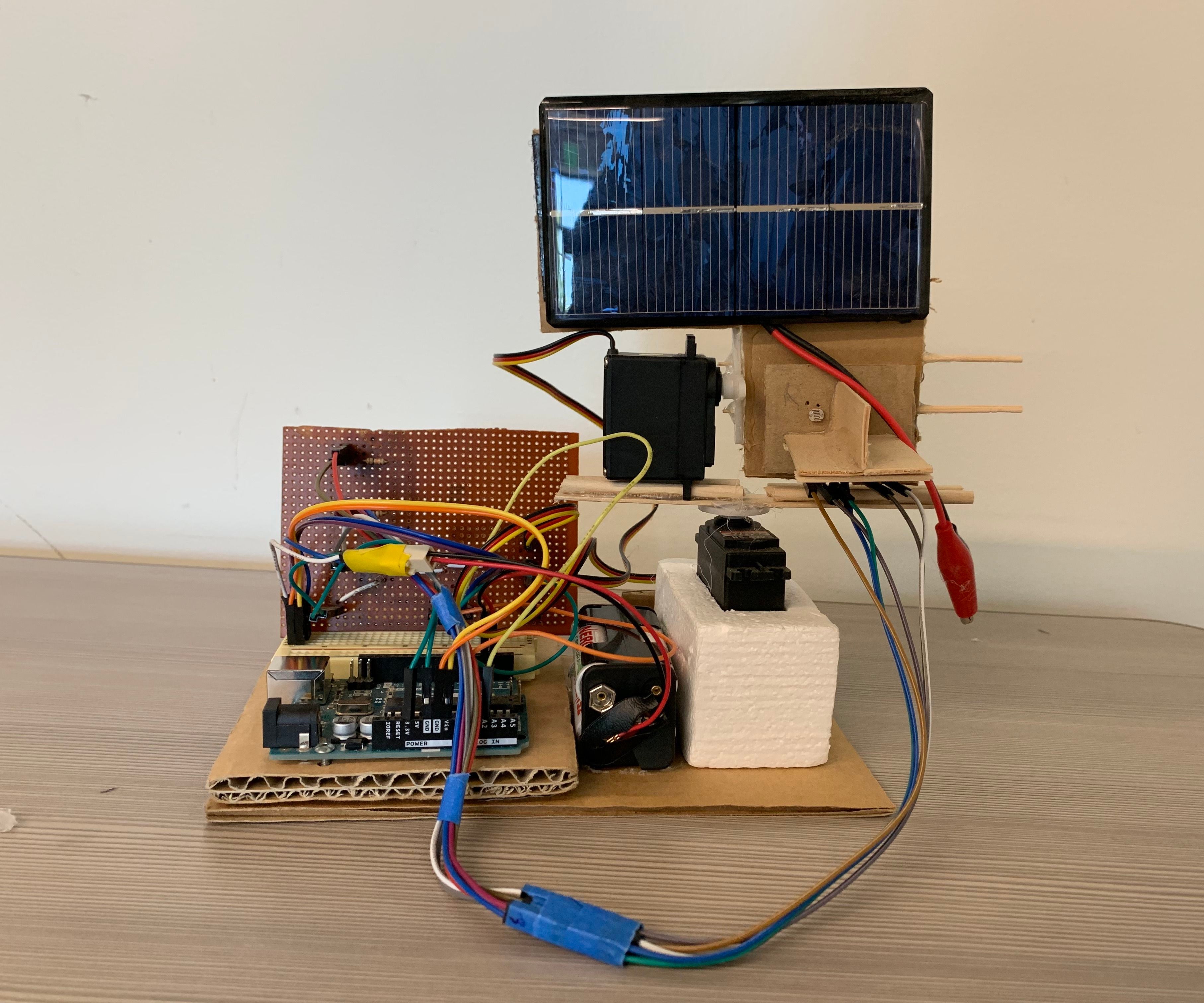 Sun Tracker With Arduino