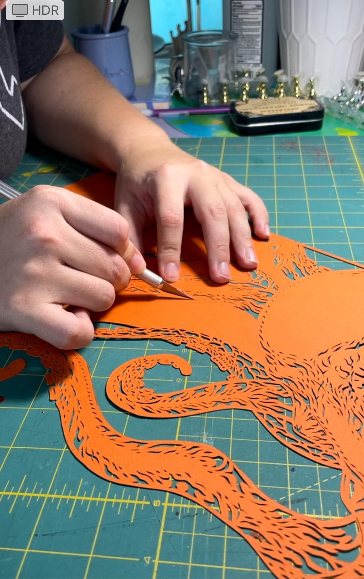 Octopus "Vellum"- Paper Cutting : 6 Steps (with Pictures) - Instructables