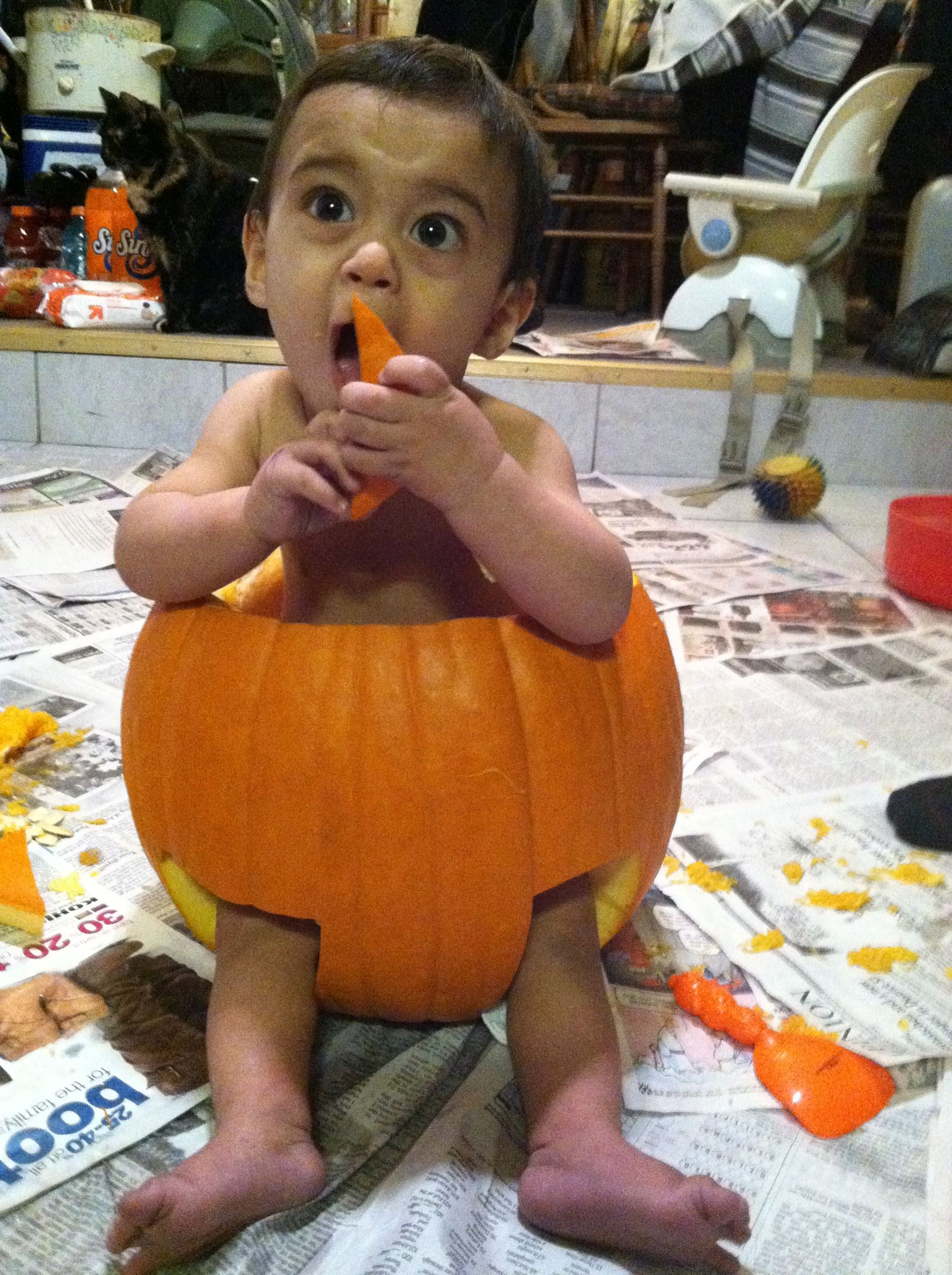 Pumpkin Baby Lijah! - Instructables