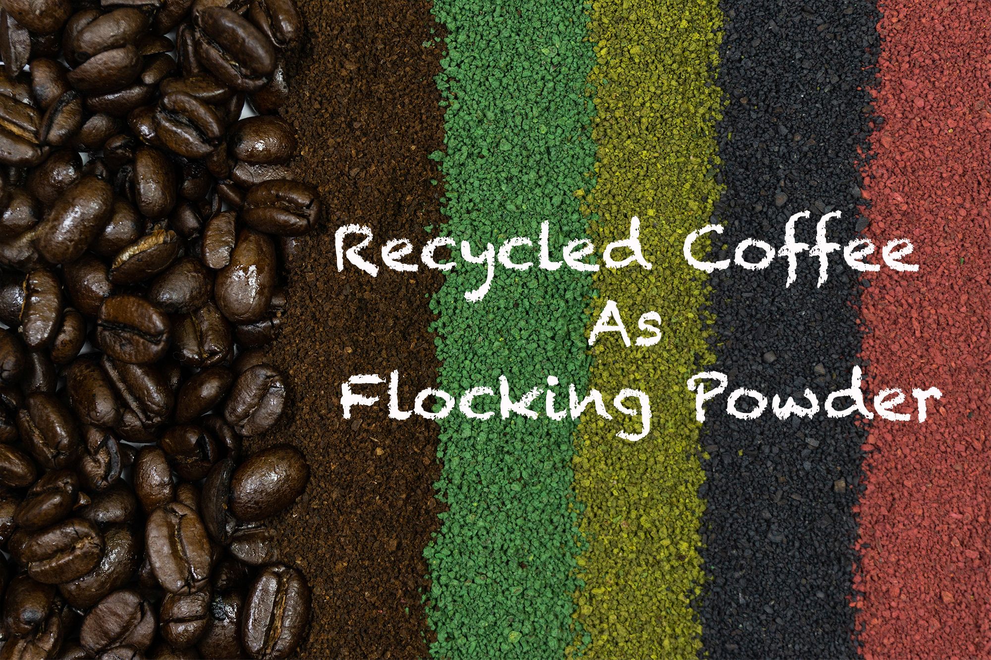 Recycled Coffee As Flocking Powder : 8 Steps (with Pictures ...