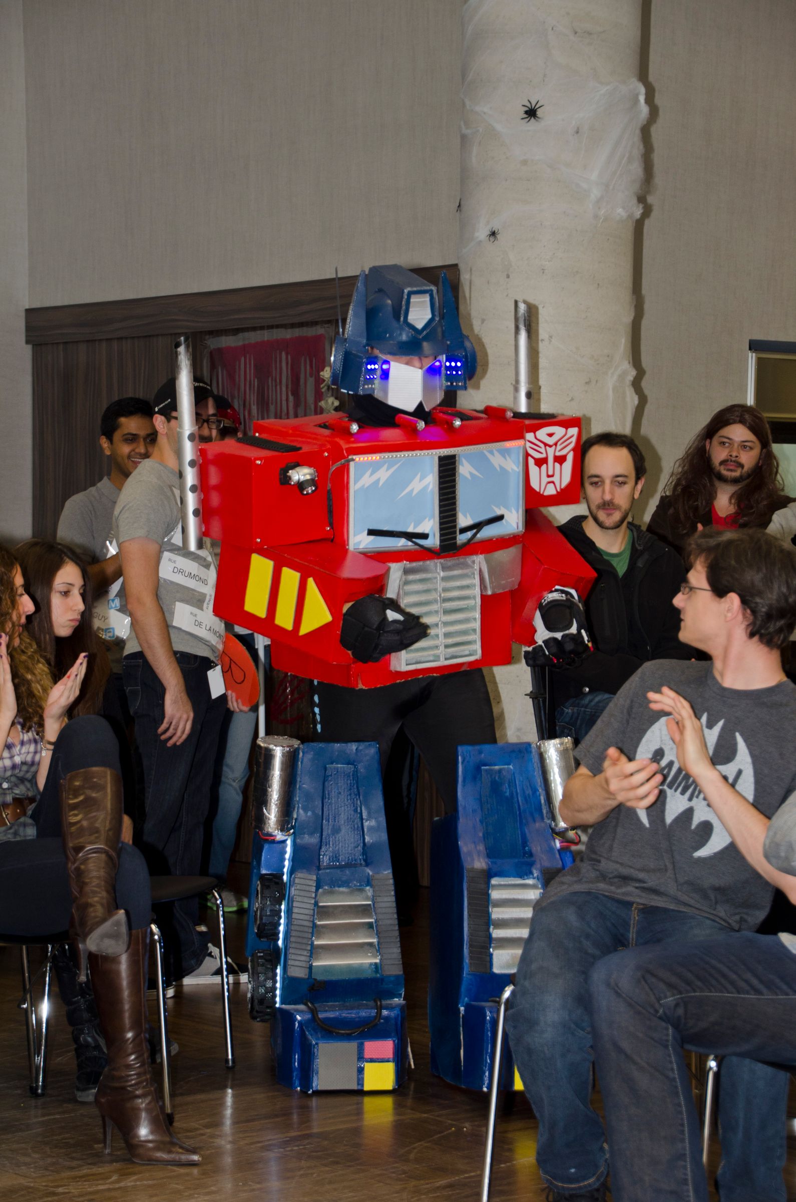 Optimus Prime , With Talking Vocoder Robot Voice Synthetiser ...
