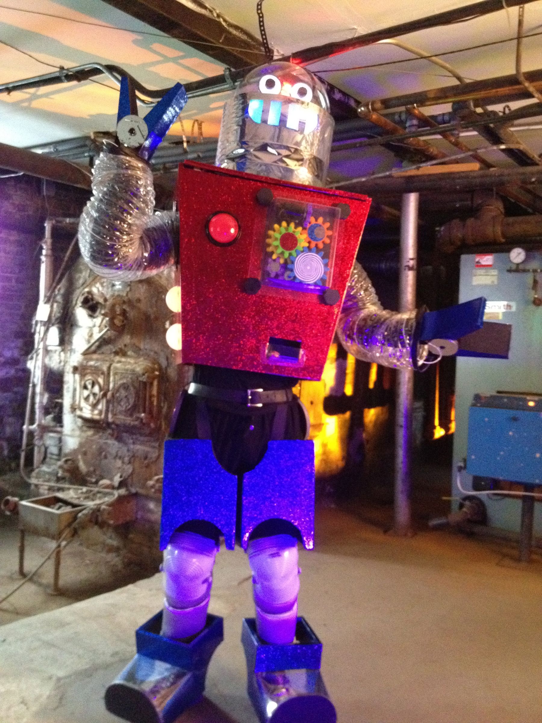 Interactive Vintage Robot Costume (with Pictures) - Instructables