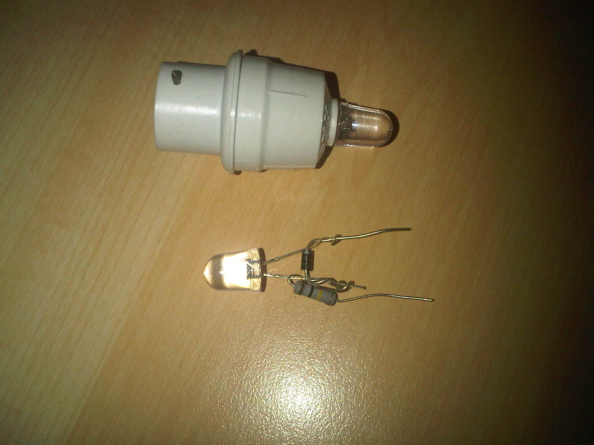 LED Light Bulb (Single 10 Mm LED) - Instructables