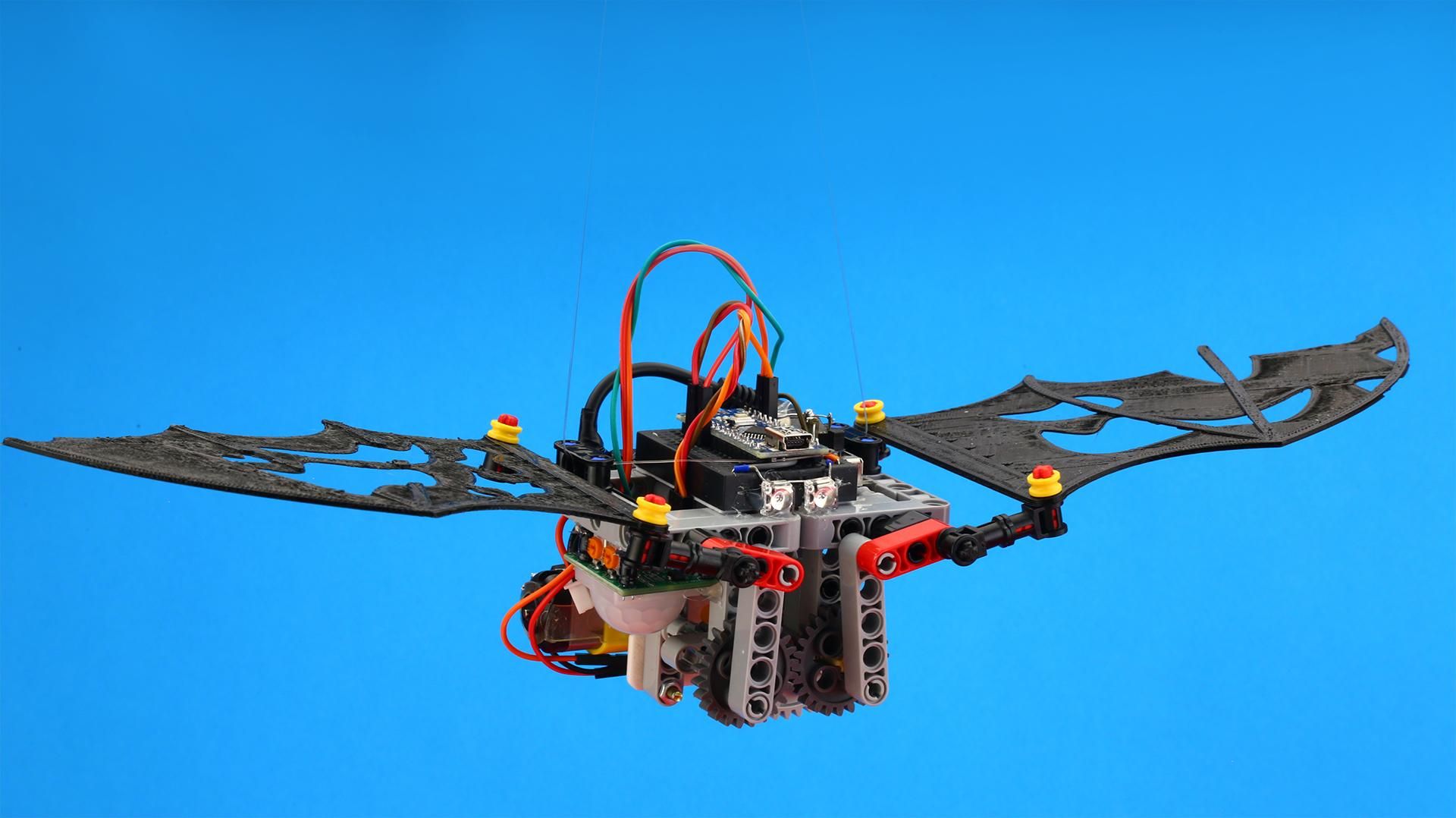 A DIY Flapping-wing Robotic Bat With Arduino, 3D Printed, and Lego-compatible Parts : 10 Steps ...