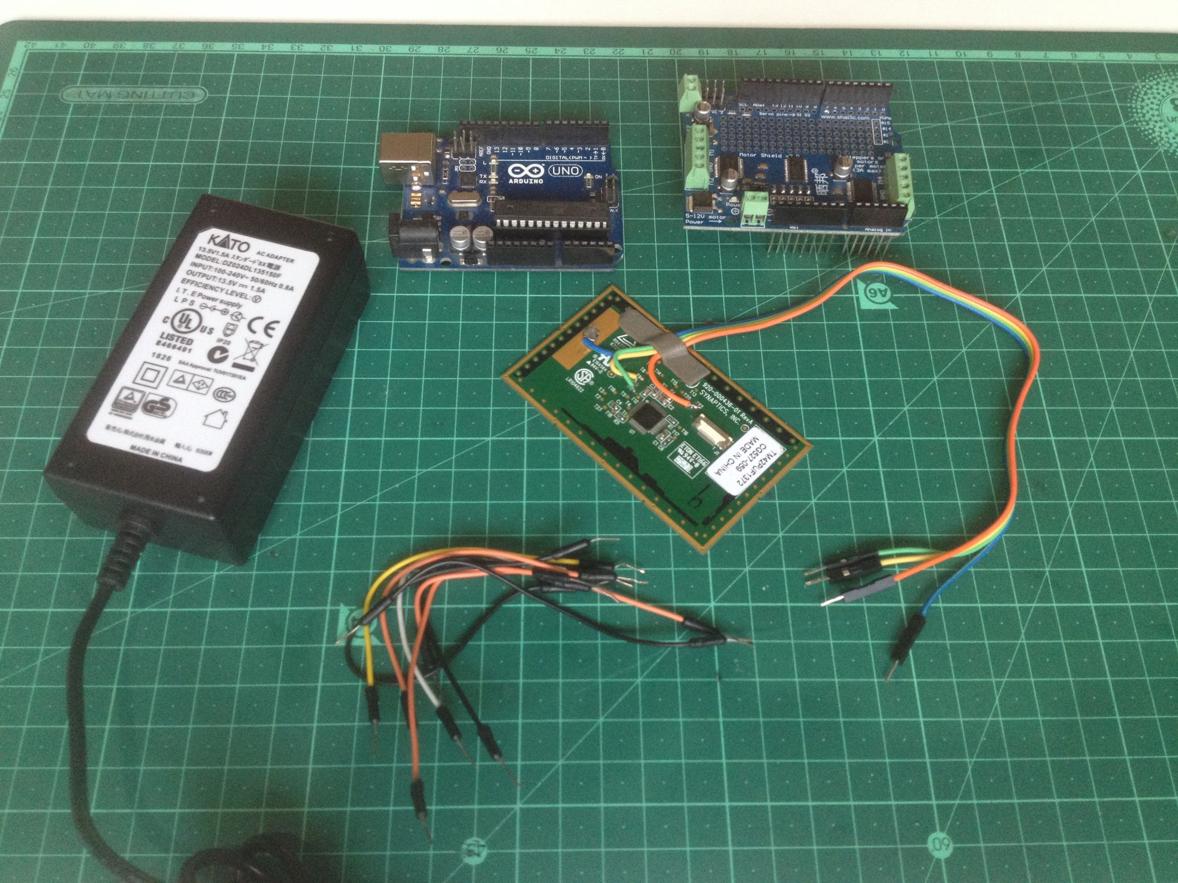 Laptop Touchpad Controlled Model Railroad | PS/2 Arduino Interface : 14 ...