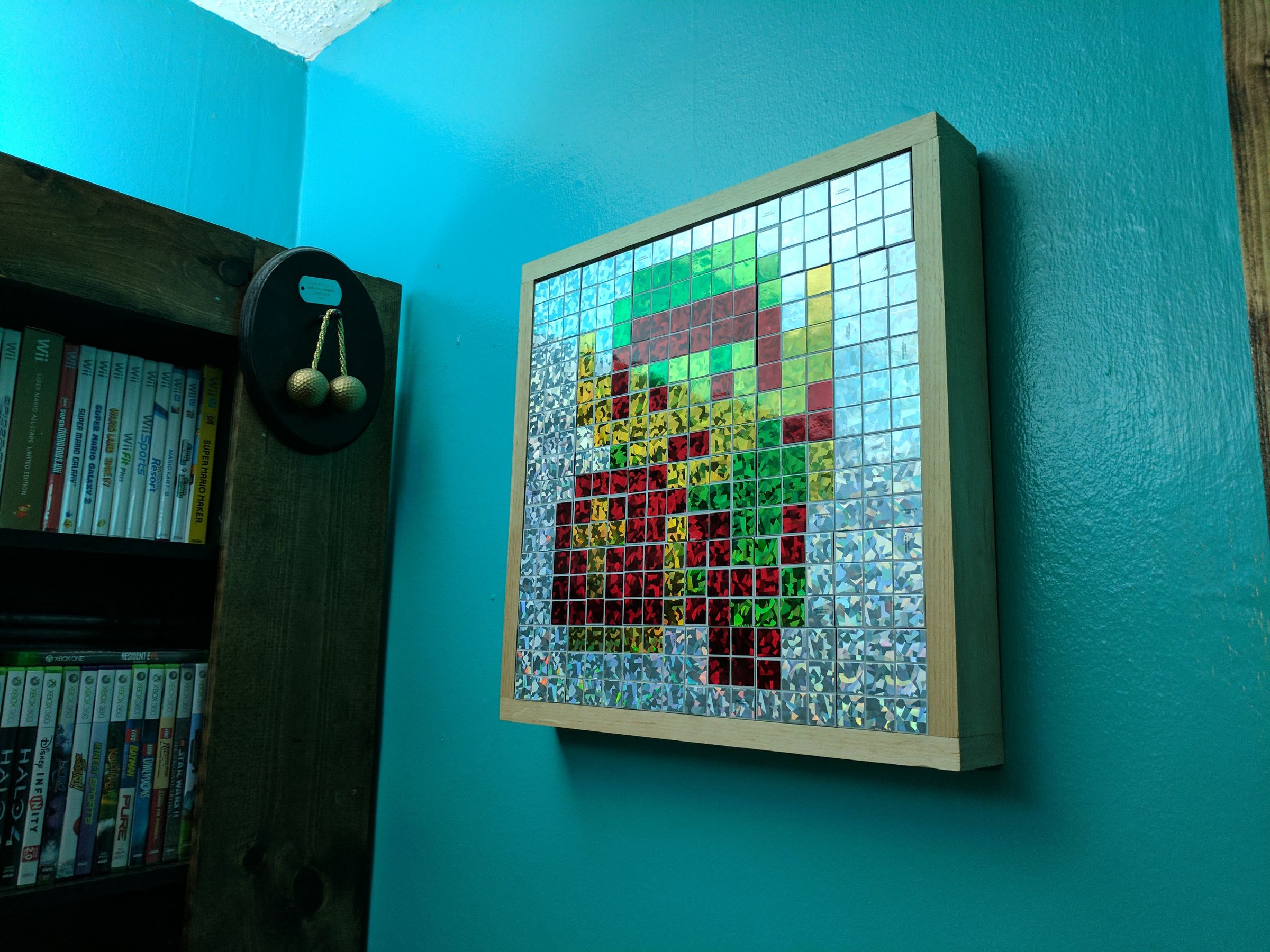 Rubik's Cube Pixel Art Wall Box : 6 Steps (with Pictures) - Instructables