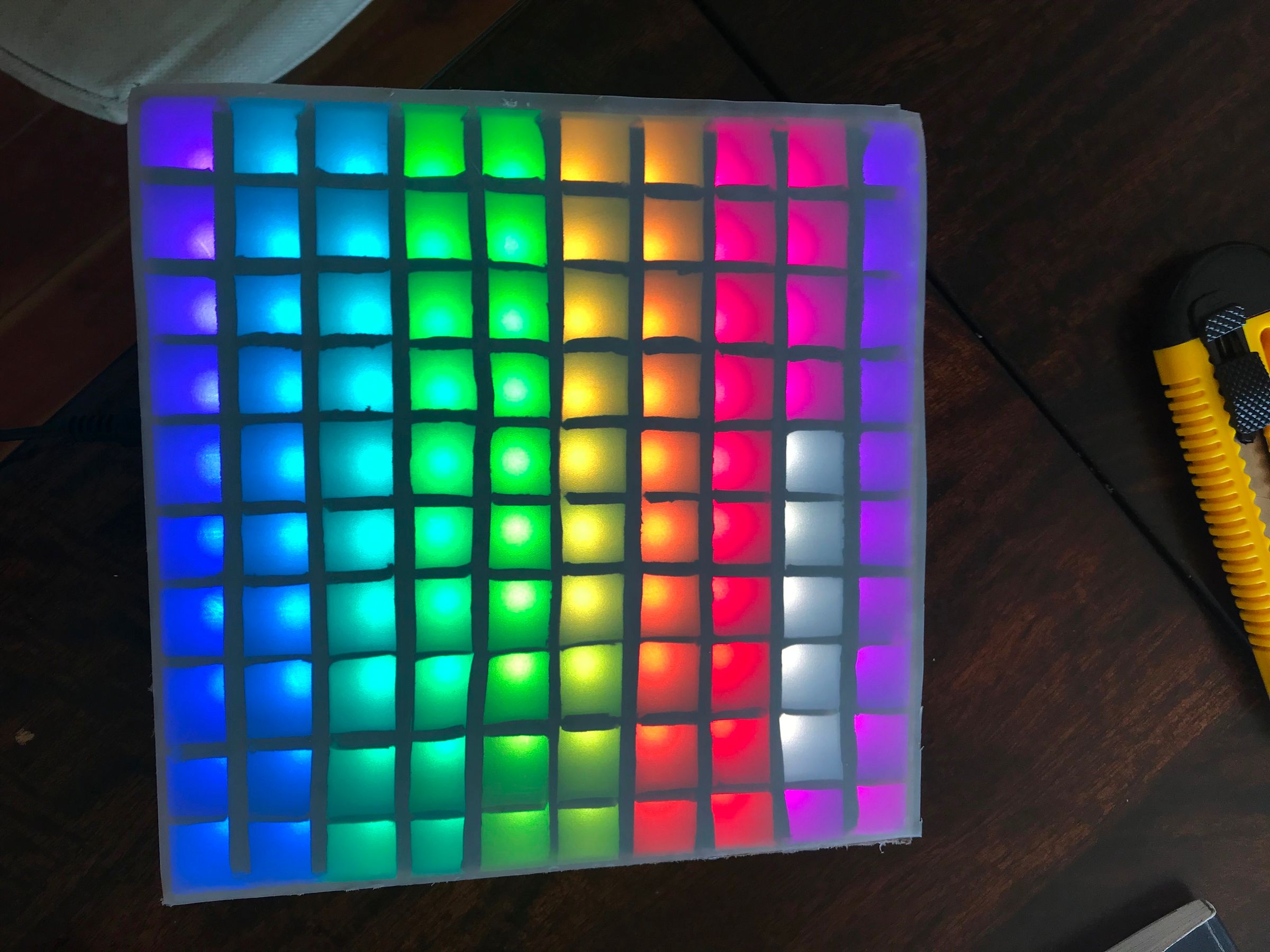 10x10 RGBW LED Matrix : 4 Steps - Instructables