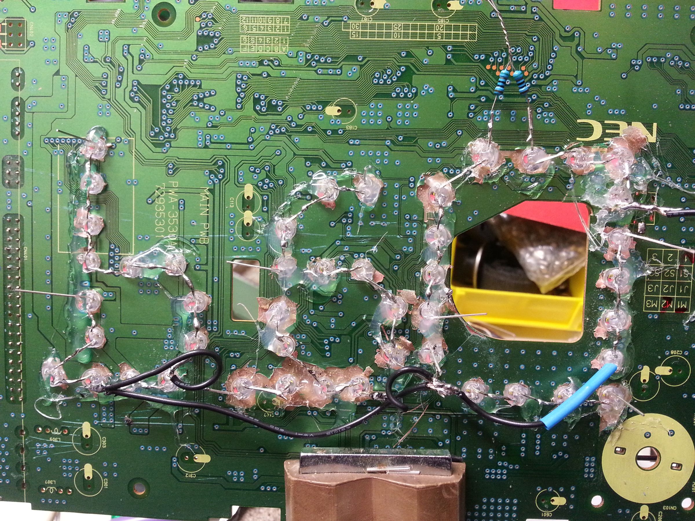 E-scrap LED Sign : 4 Steps - Instructables