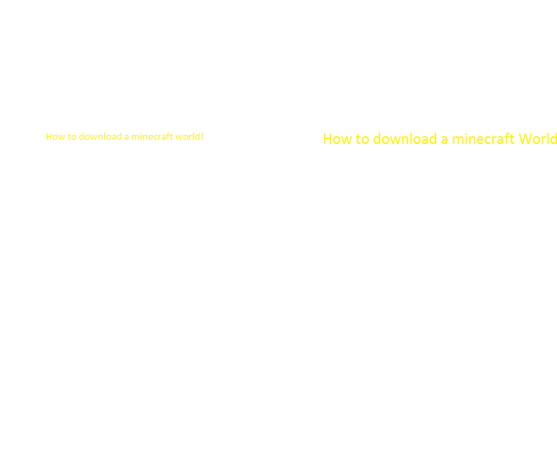 How to Download a Minecraft World : 4 Steps - Instructables