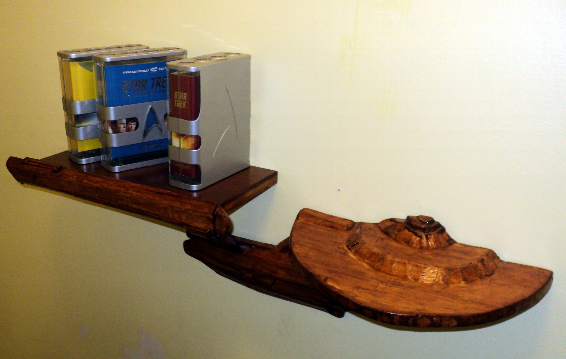 Star Trek Enterprise Composite Shelf : 9 Steps (with Pictures ...