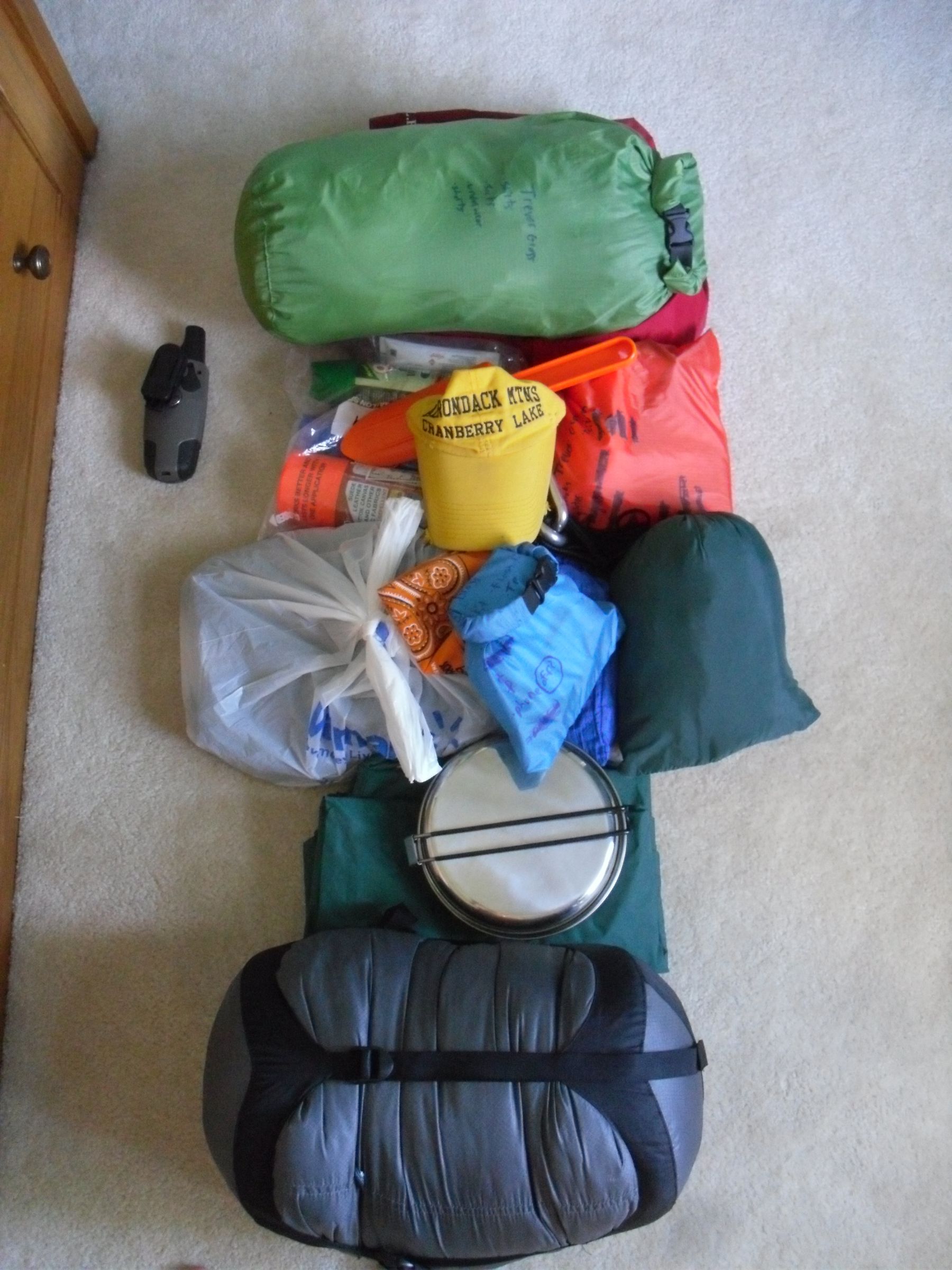 My Awesome Backpacking Camp Setup/ Checklist! : 4 Steps (with Pictures ...