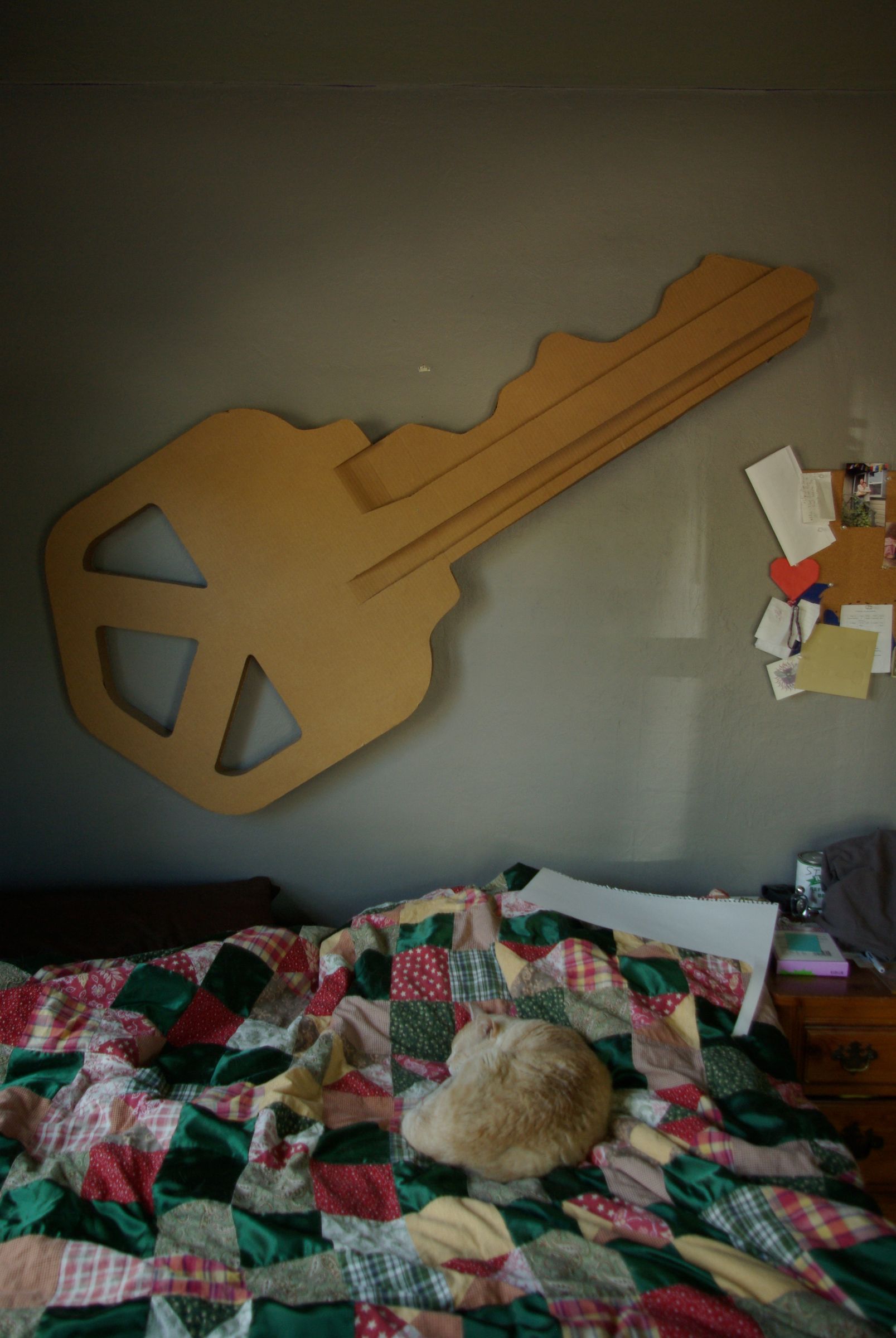 Giant Cardboard Key : 7 Steps (with Pictures) - Instructables